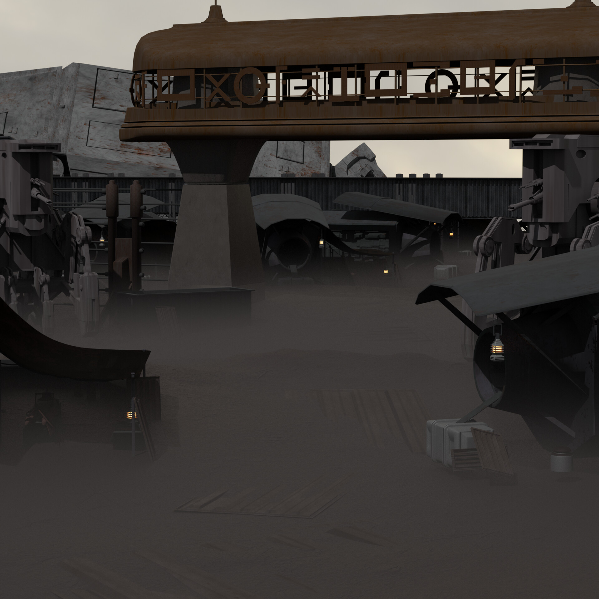 ArtStation - Imperial Labor Camp