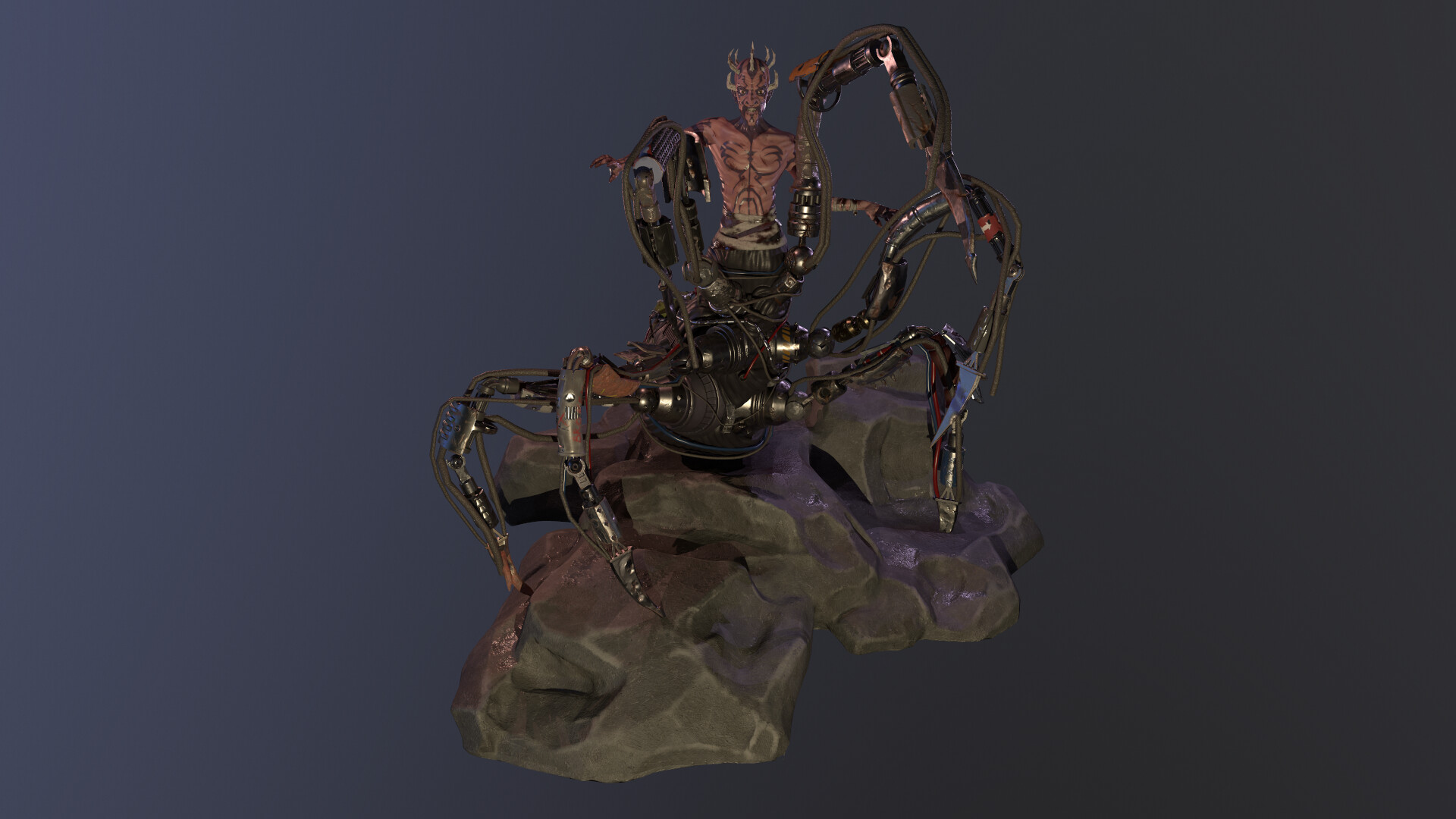 ArtStation - Arachnid Darth Maul