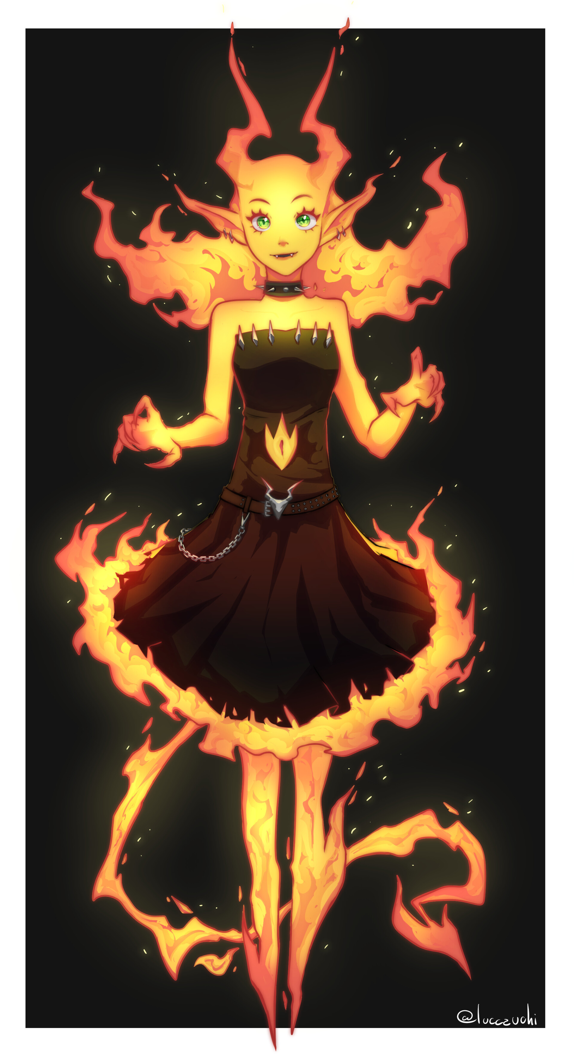 ArtStation - Original Character illustration - Ember