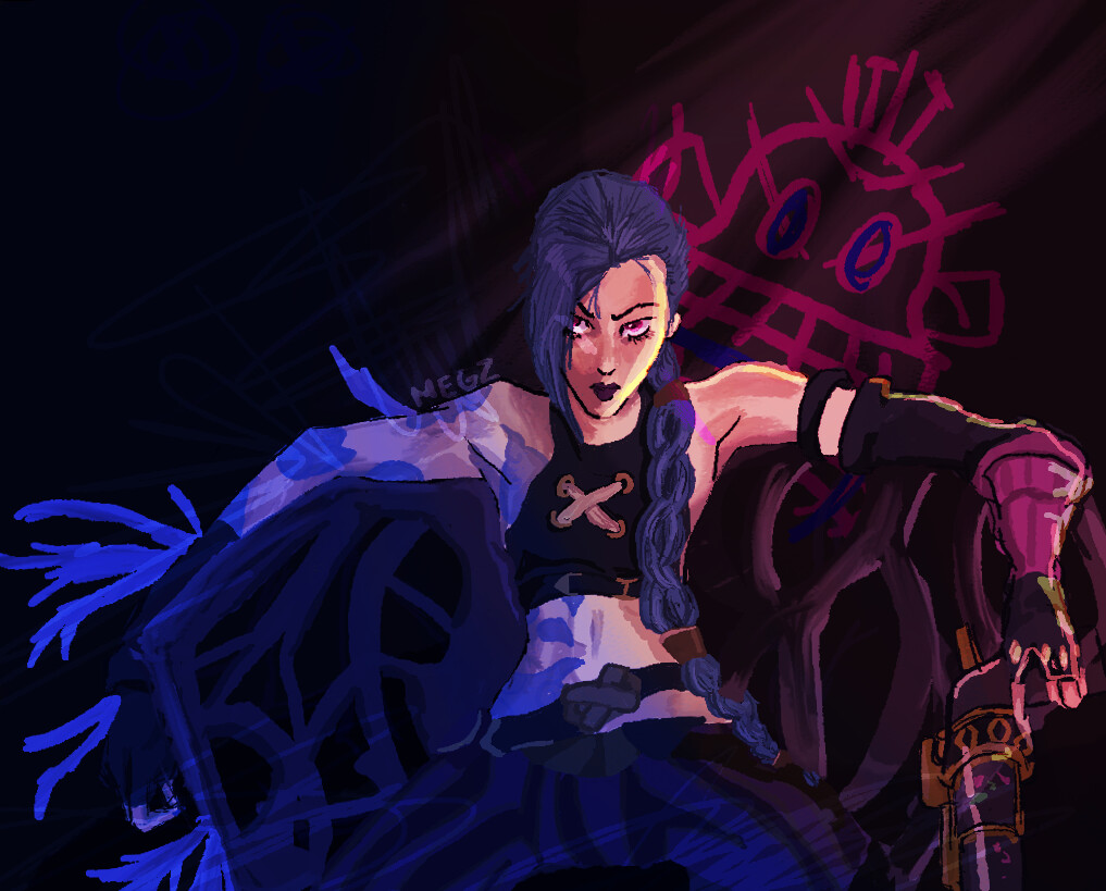 ArtStation - Arcane's Jinx FanArt