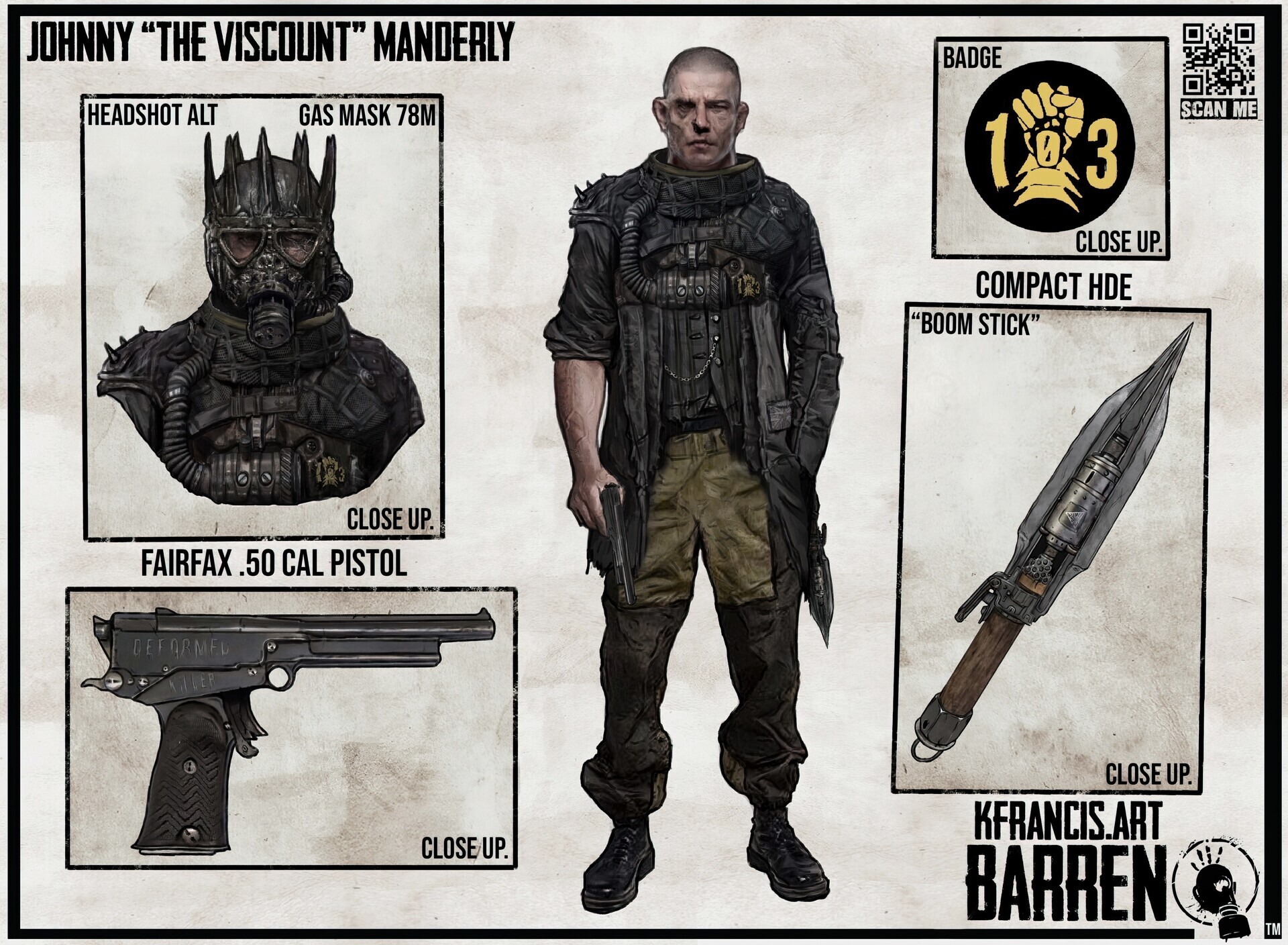 Keegan Francis - Barren | Johnny “the viscount” Manderly | The Unbroken ...