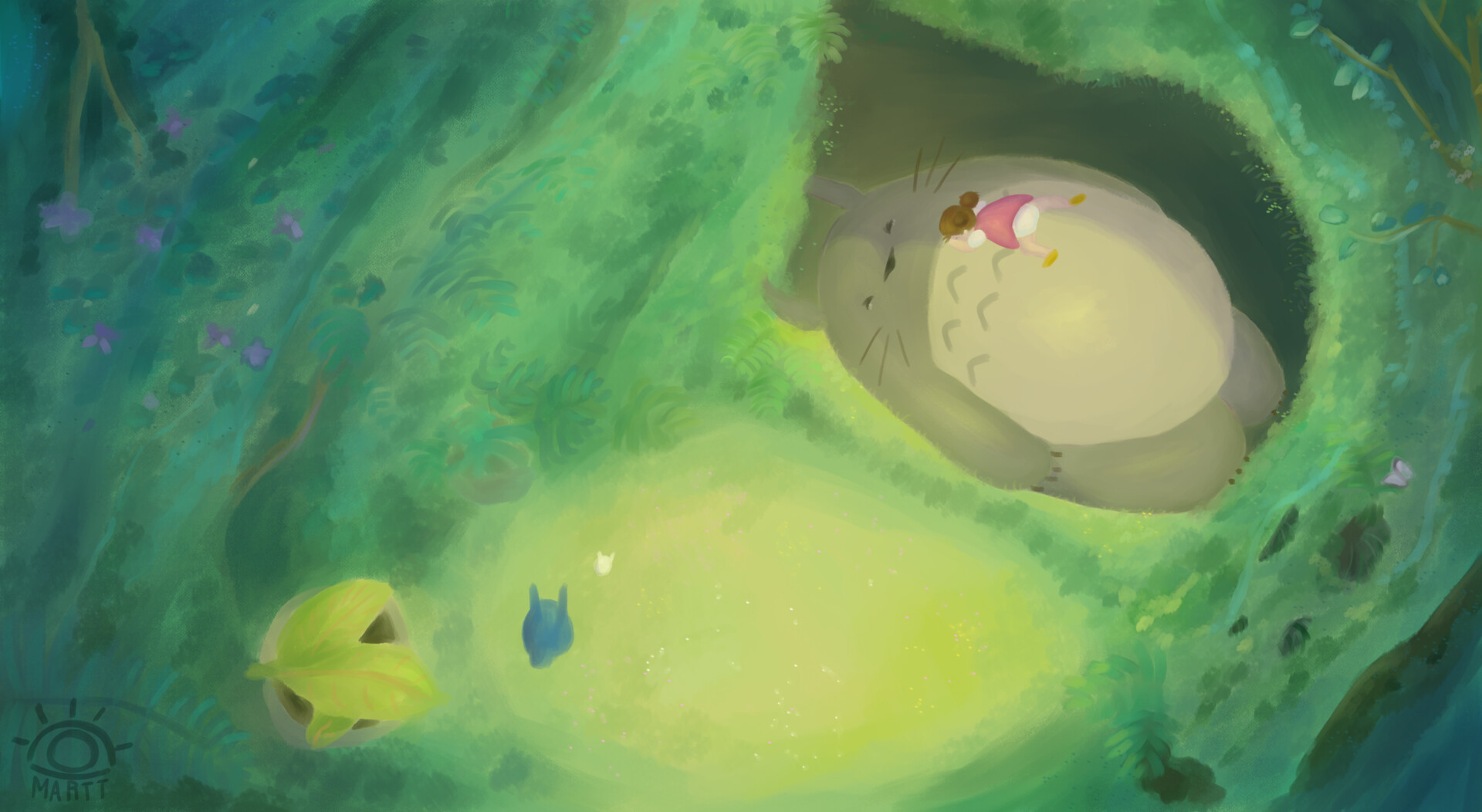 ArtStation - My Neighbor Totoro