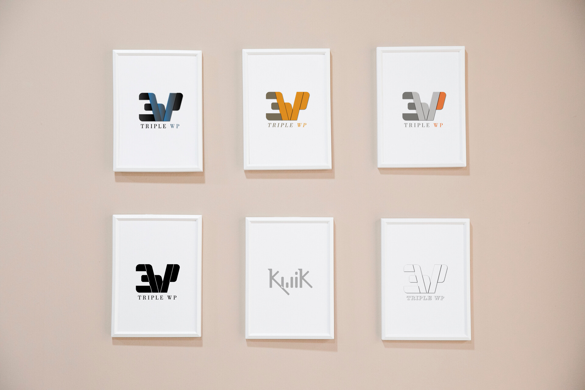 ArtStation - Logocore Logo Challenge Day 3 - Triple WP