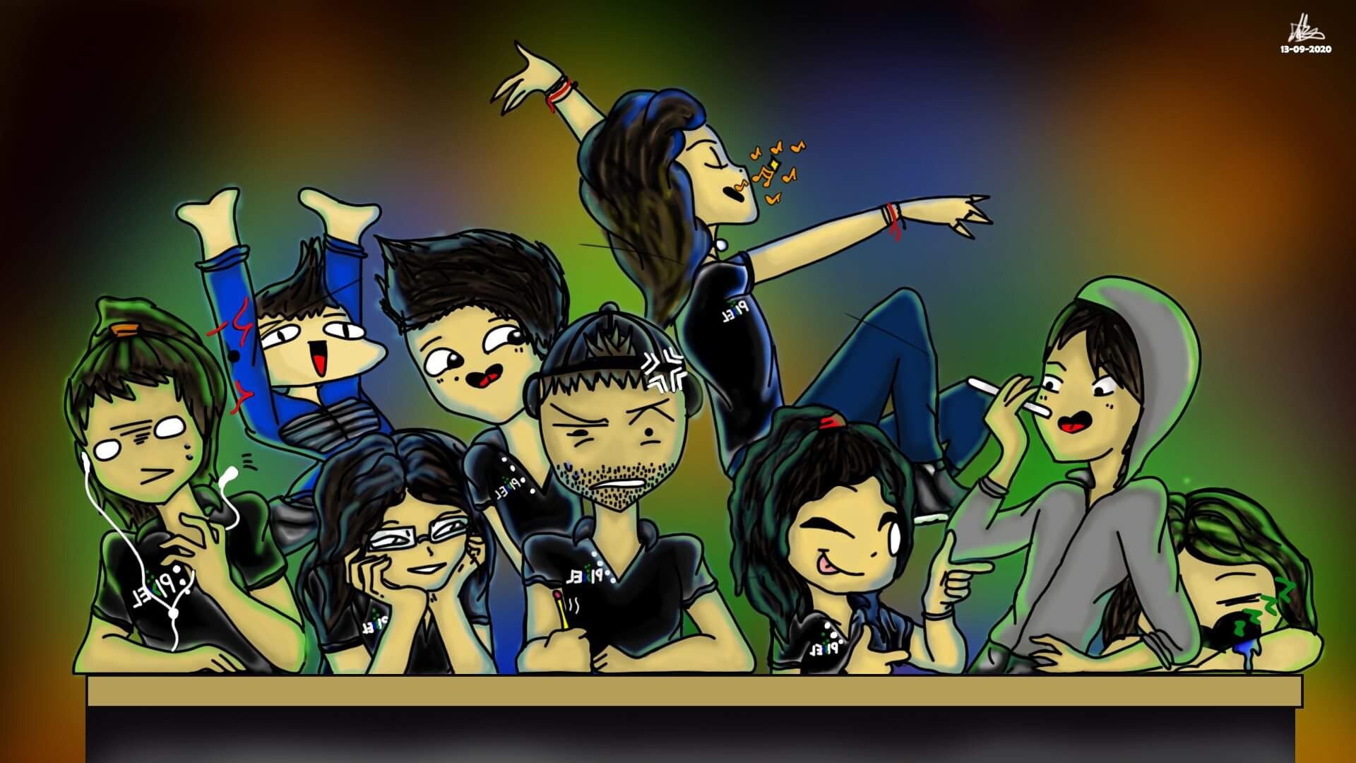 ArtStation - personalidades en pixel