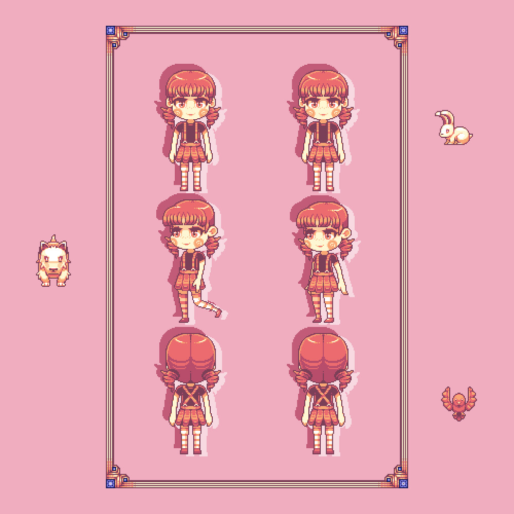 Amysaurus | Pixel Art, Illustration