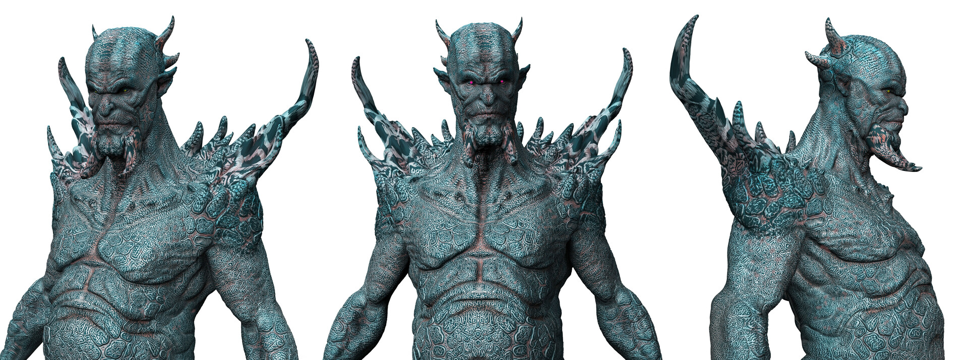 ArtStation - Cosmic Demon Concept