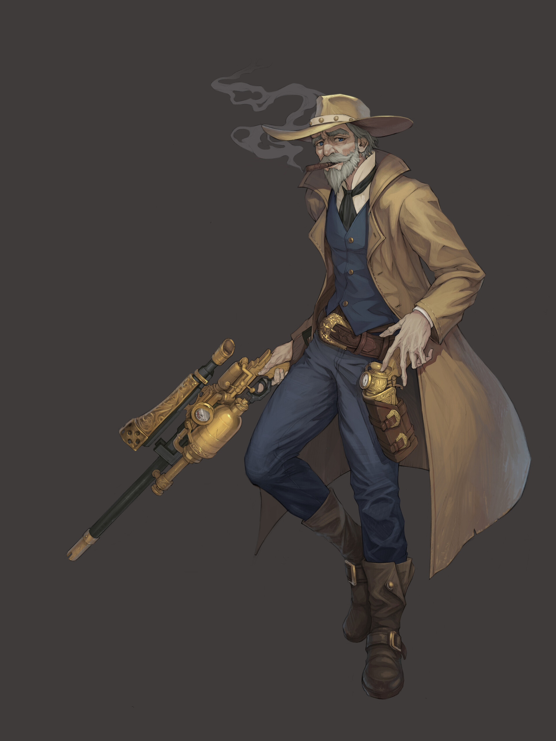 ArtStation - steampunk sherif