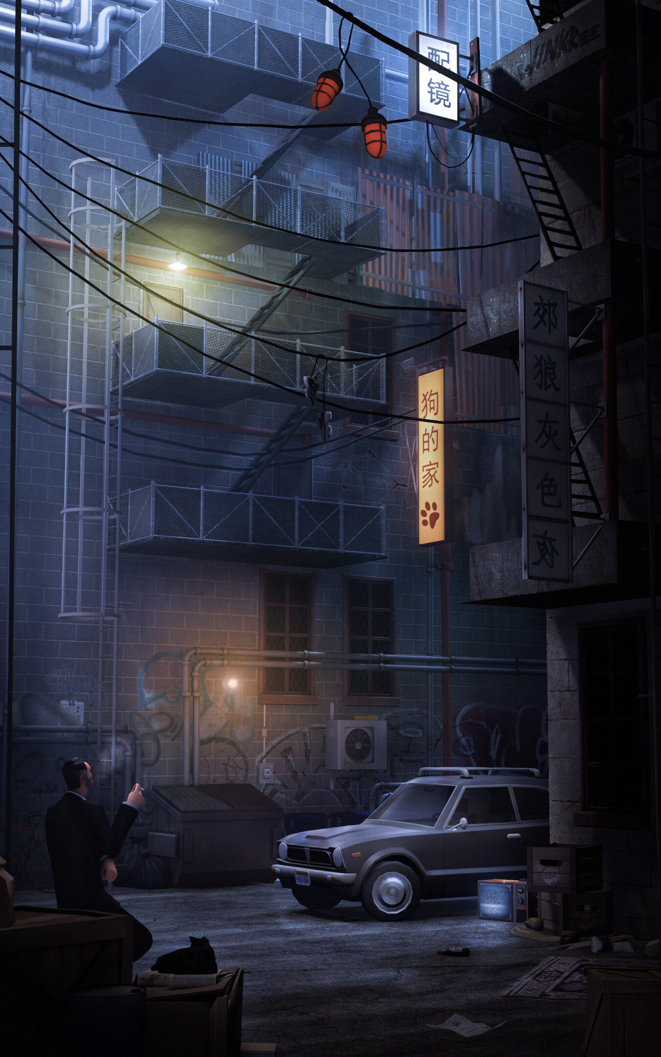 ArtStation - Smoke Break