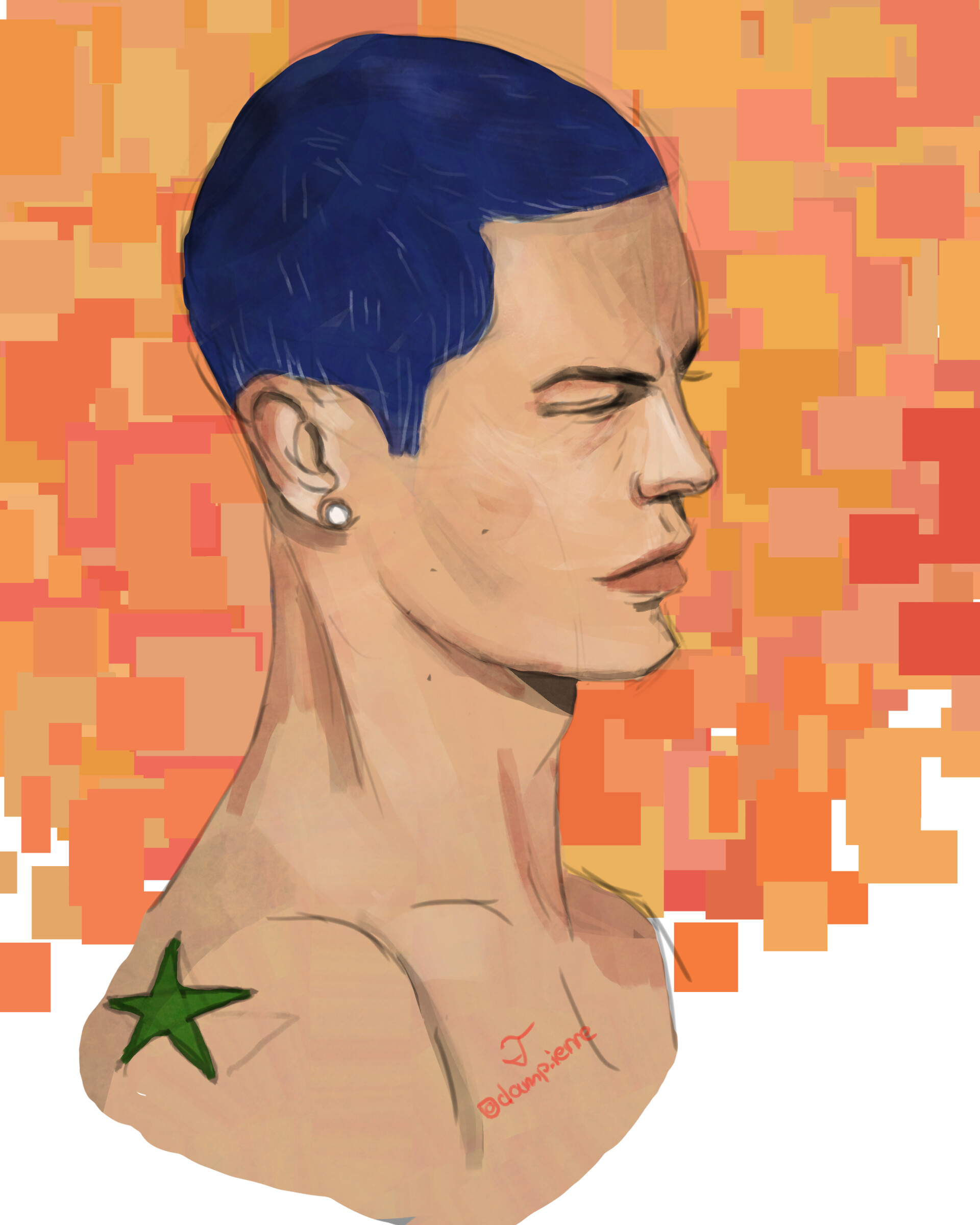 ArtStation - Side profiles are pretty