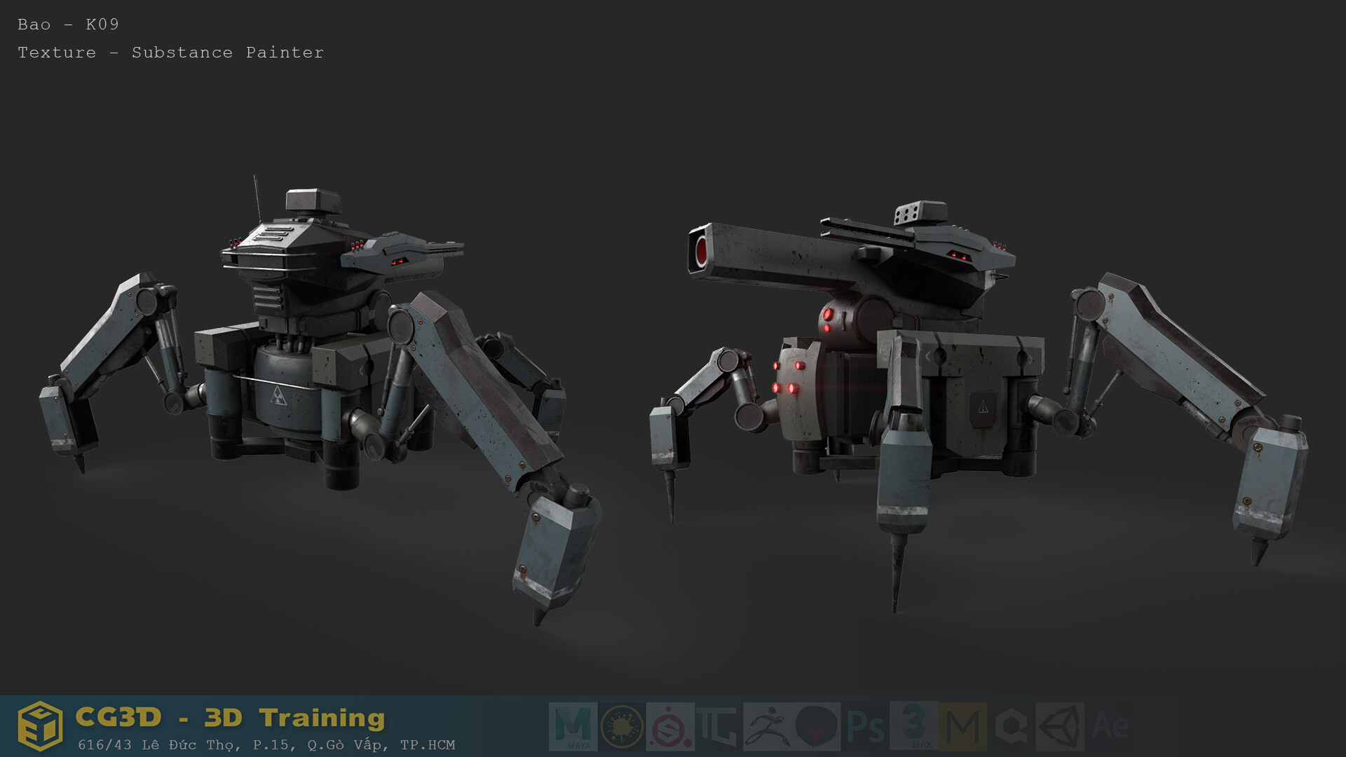 ArtStation - Spider Tank