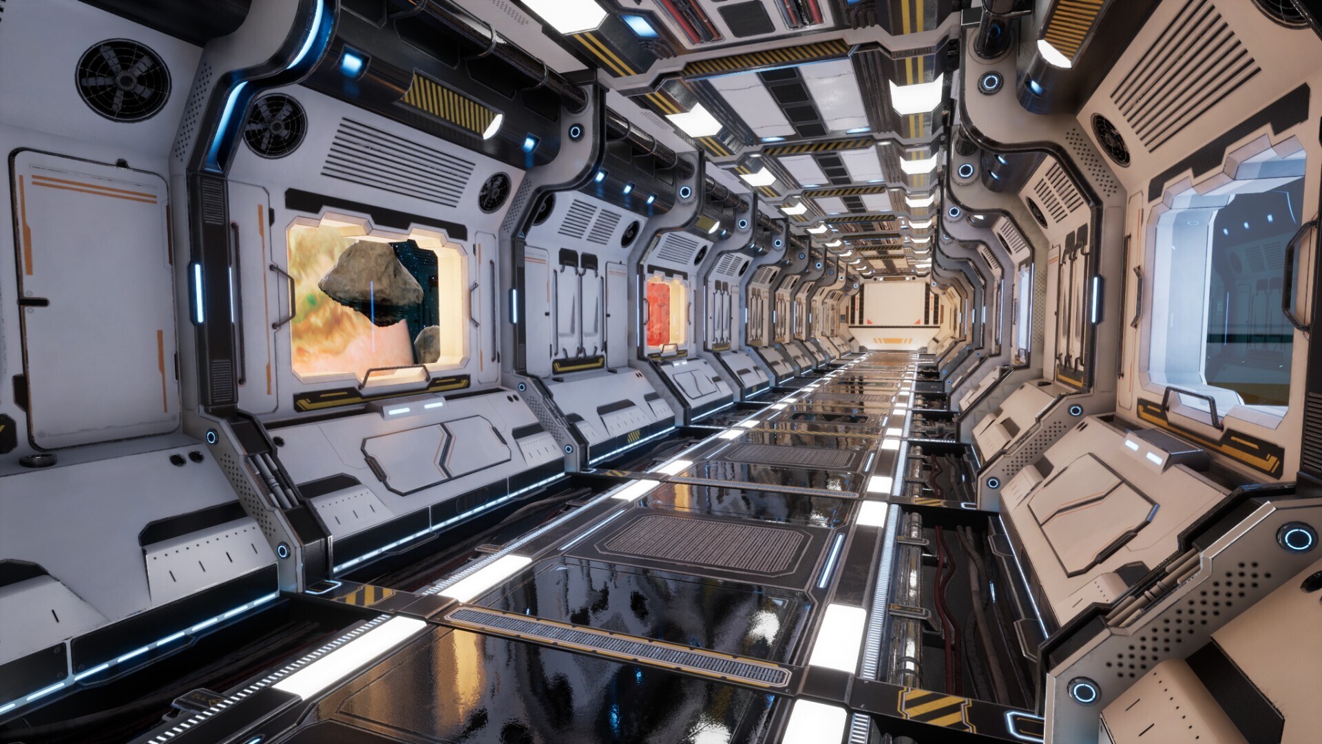 ArtStation - Modular Interior Sci-fi Environment