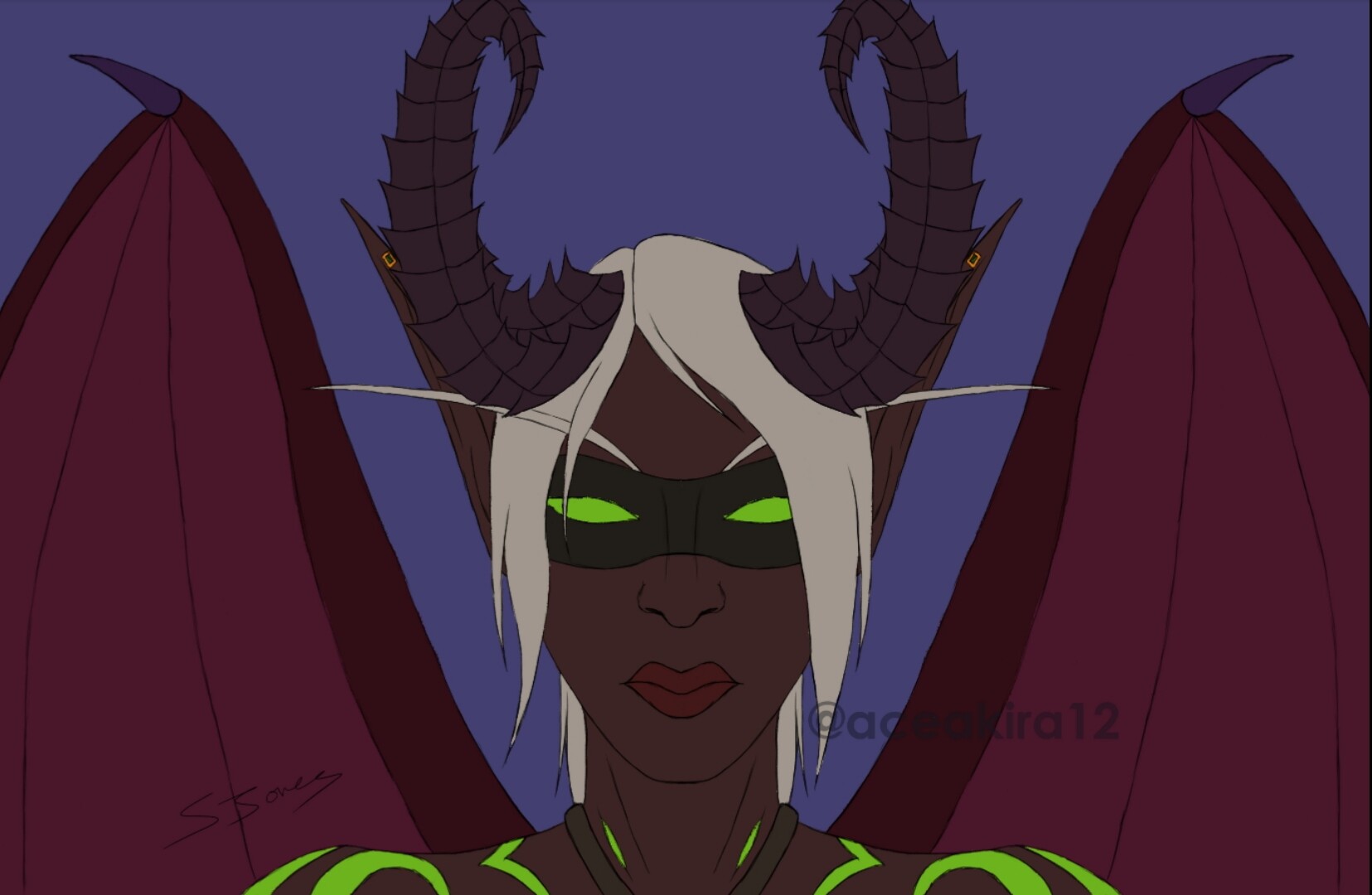 ArtStation - Tara demon hunter Portrait