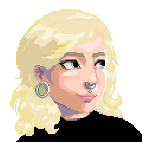 ArtStation - Pixel art - Self portrait