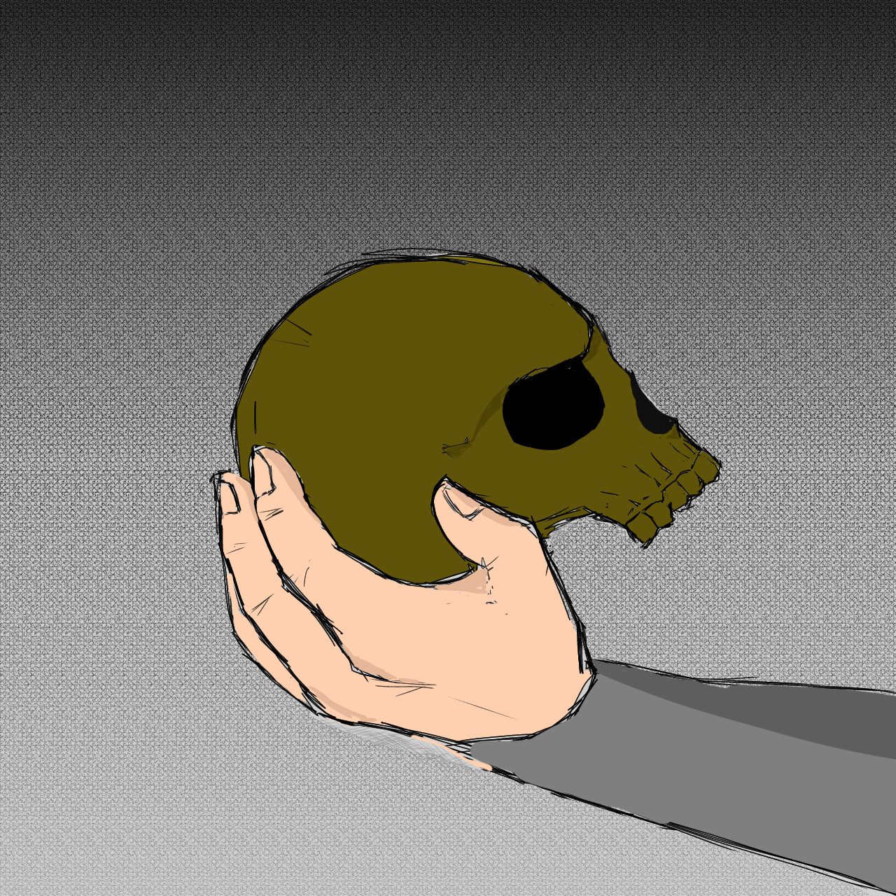 ArtStation - old skull