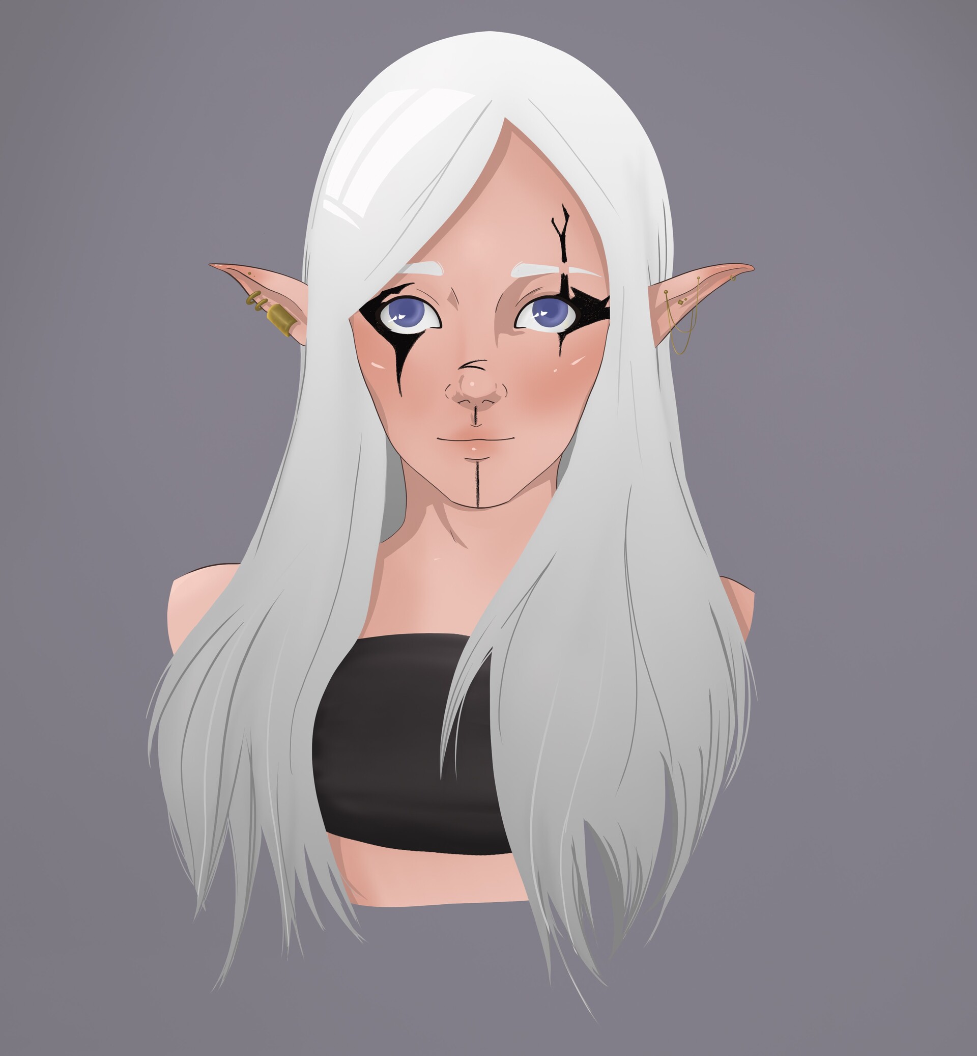 ArtStation - Elven warrior