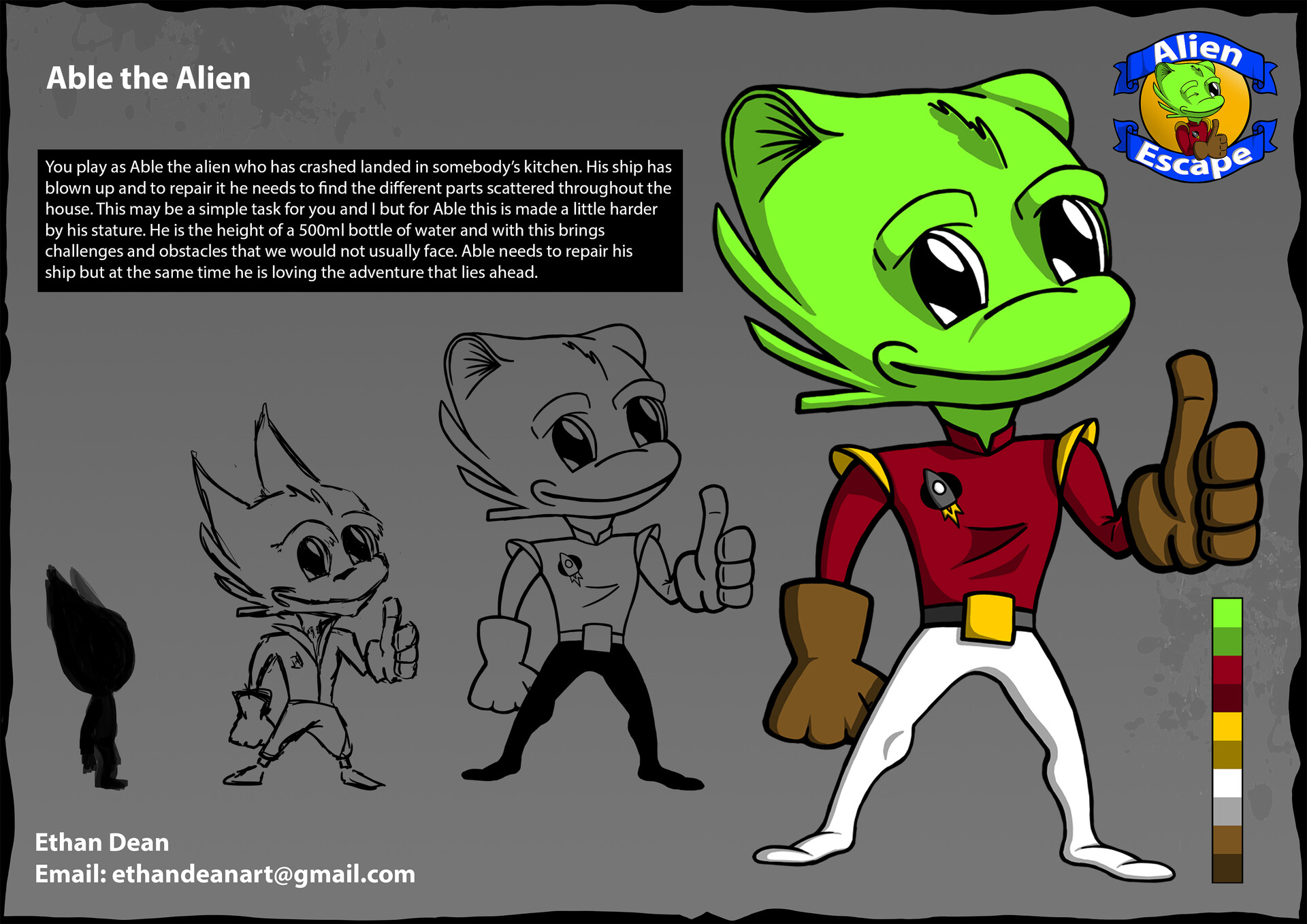 Ethan Dean - Able character page