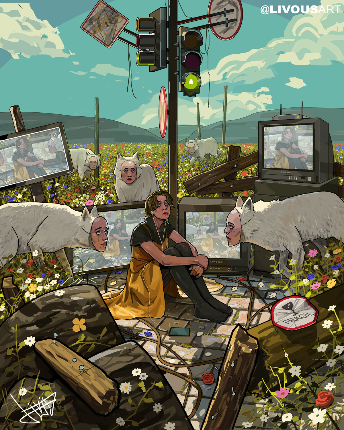 ArtStation - About Distraction and Reality