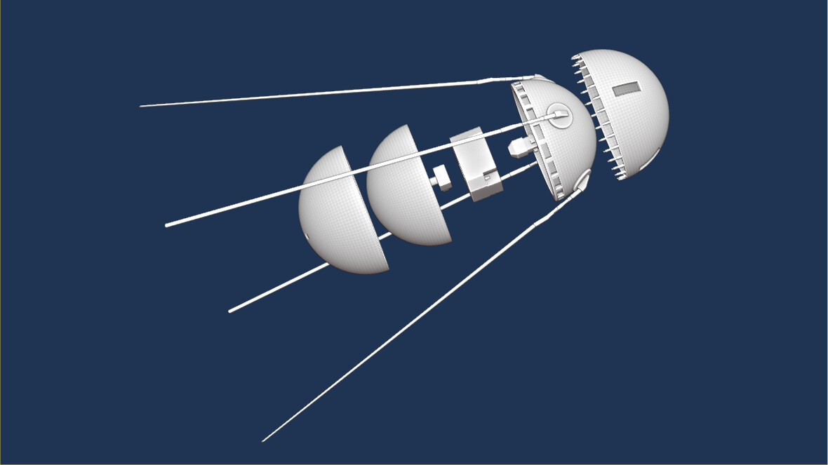 Sputnik 1 Parts
