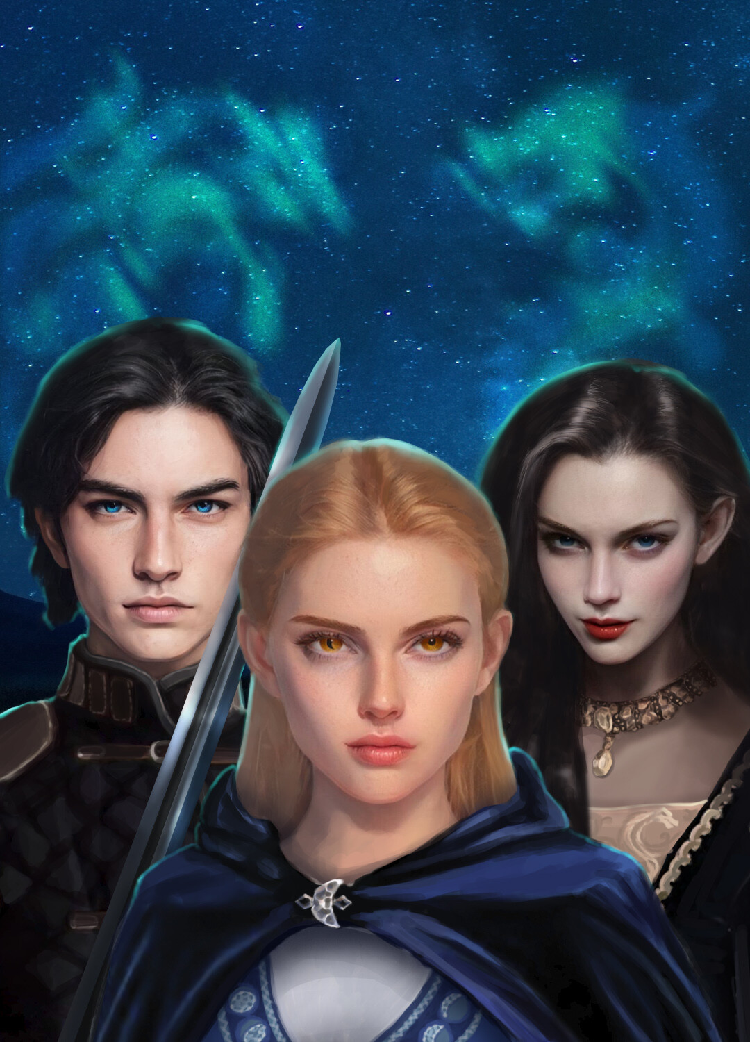 ArtStation - Visual novel cover