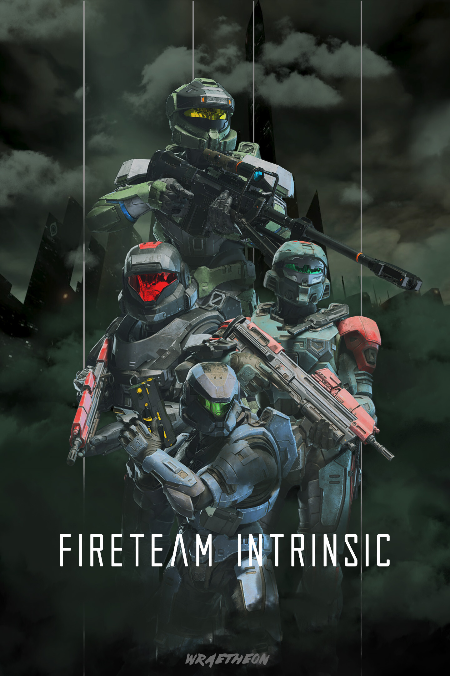 ArtStation - Fireteam Intrinsic | Halo Infinite Fan Art