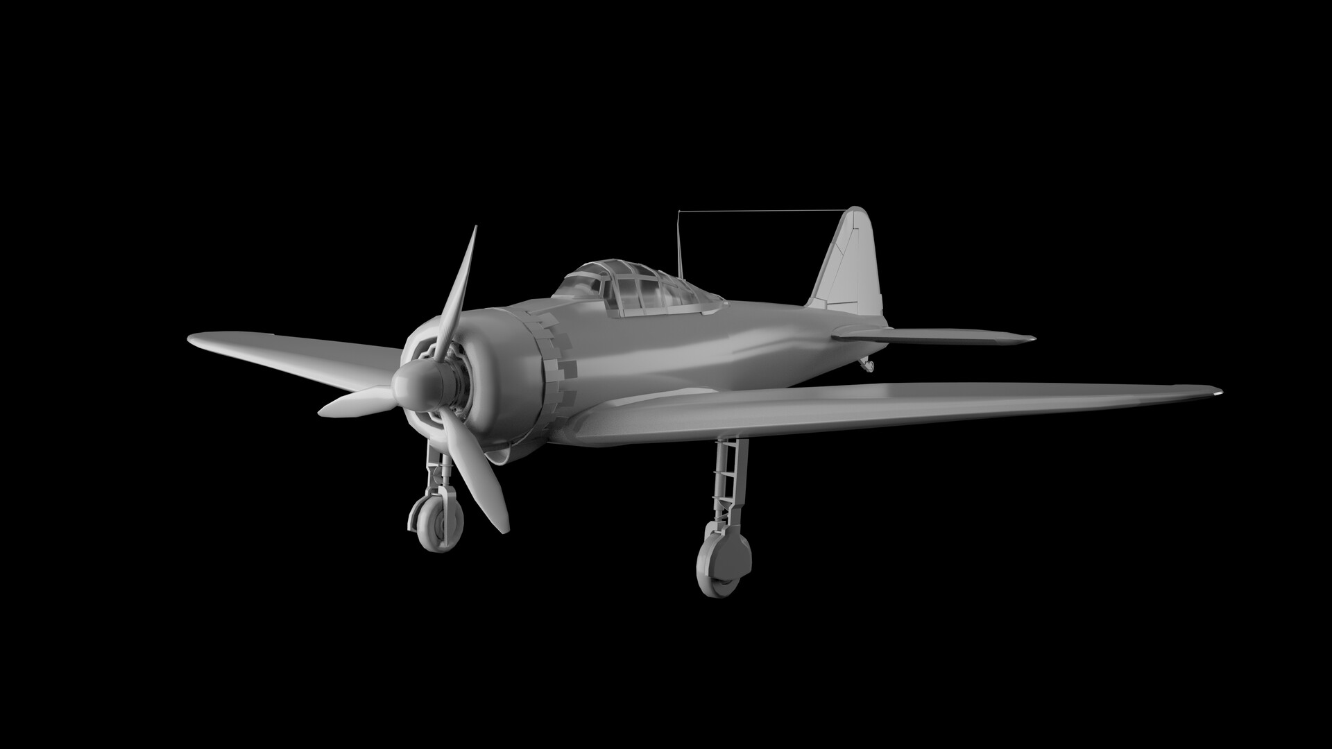 ArtStation - Mitsubishi Zero