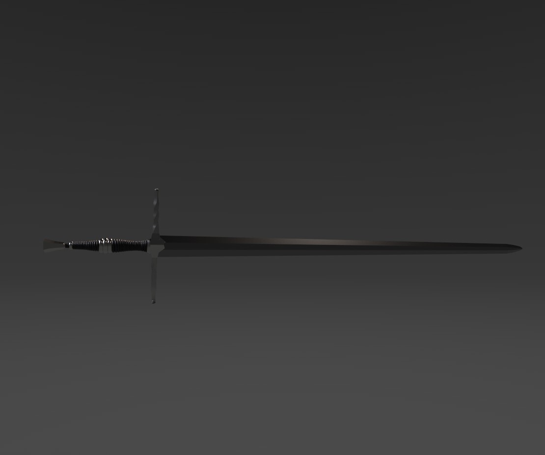 ArtStation - The witchers sword