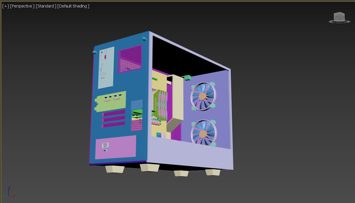 ArtStation - My 3D model of my Pc