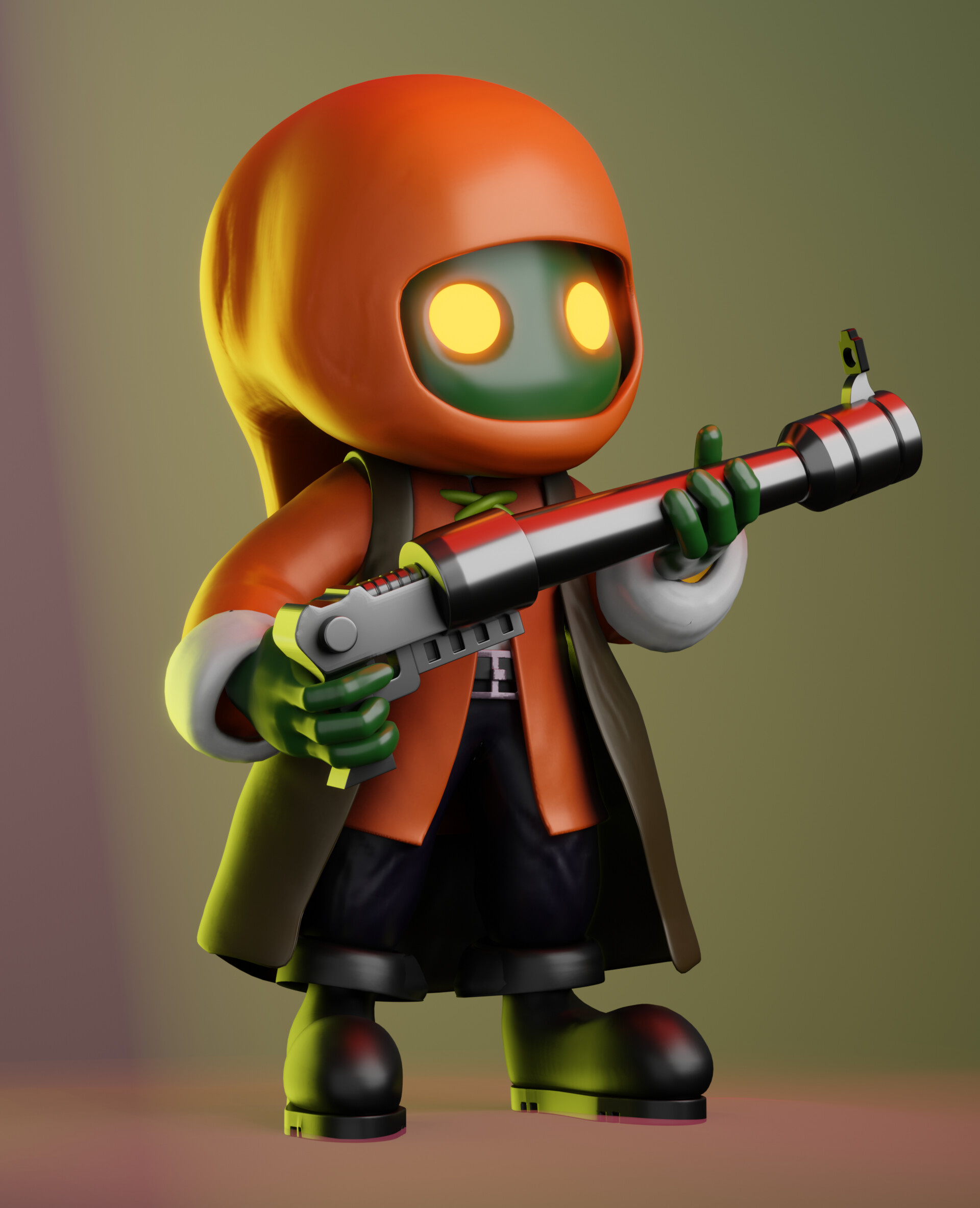 ArtStation - Personaje Blender 3.0