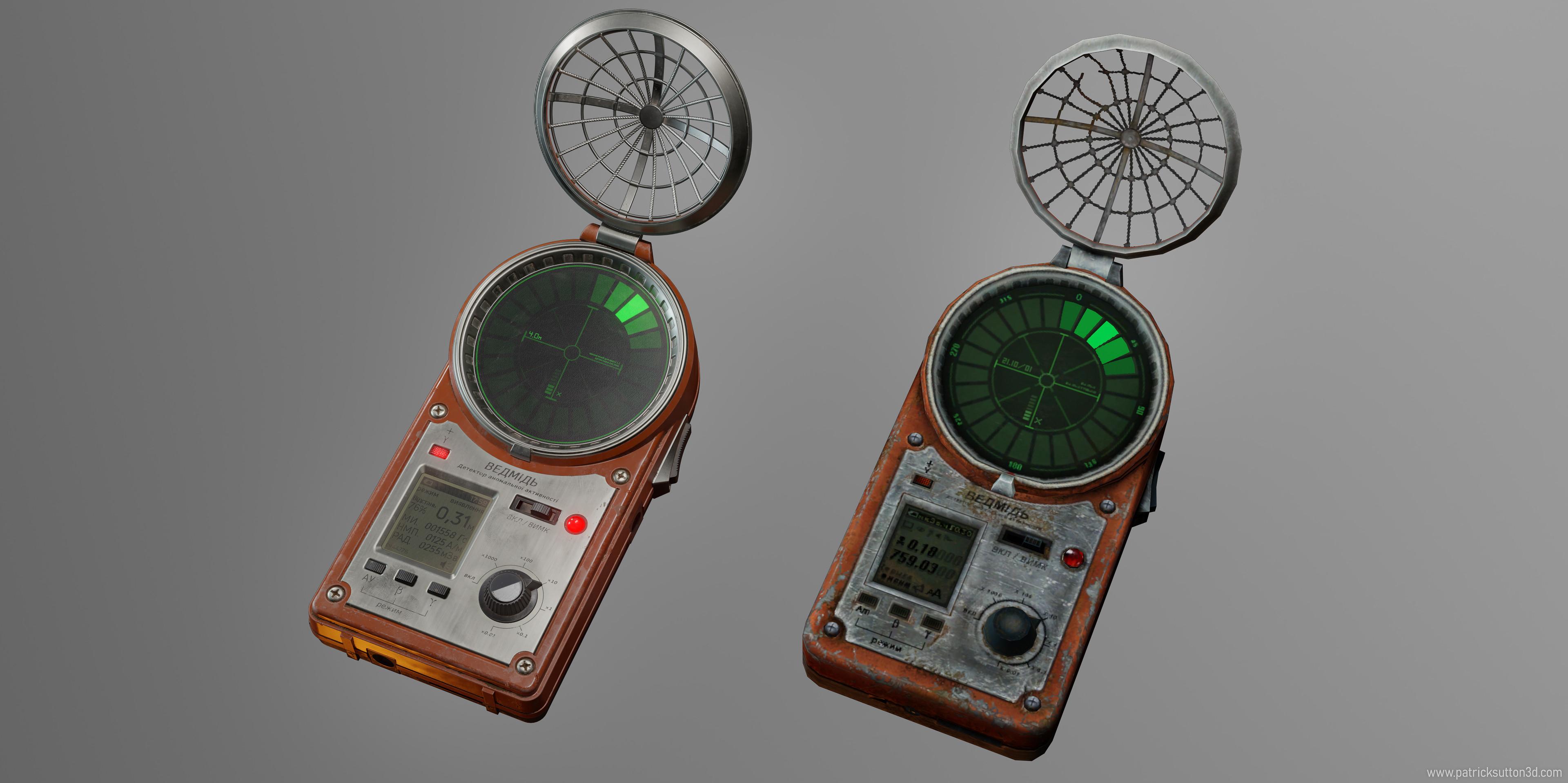 Patrick Sutton - S.T.A.L.K.E.R. "Bear" Detector Fanart