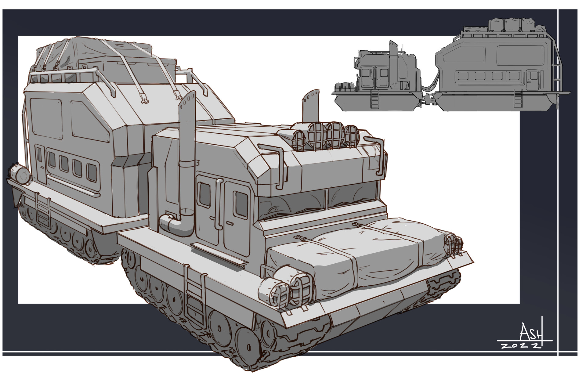 ArtStation - All Terrain Transport