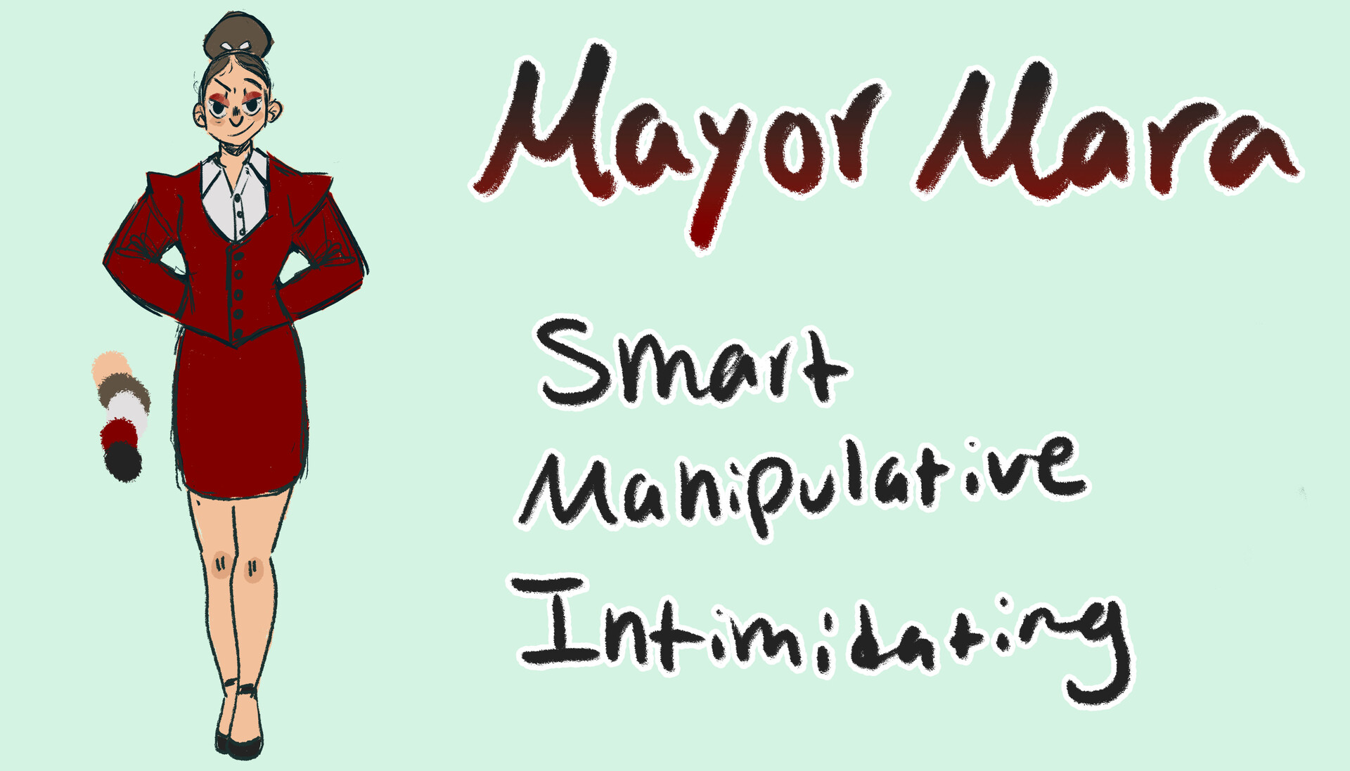 ArtStation - Mara (character design homework)