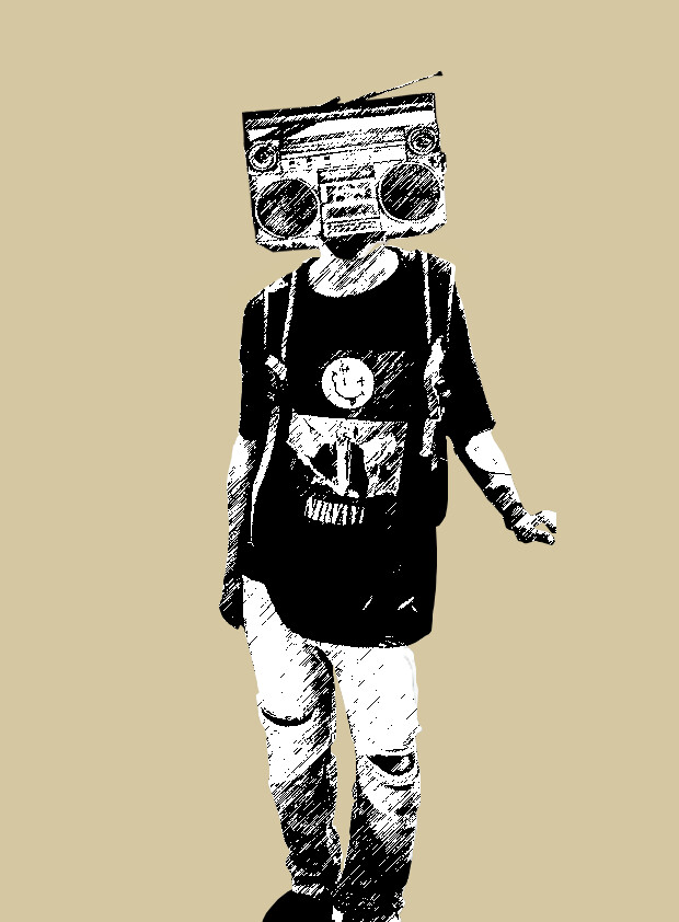 ArtStation - Radio head of Dead