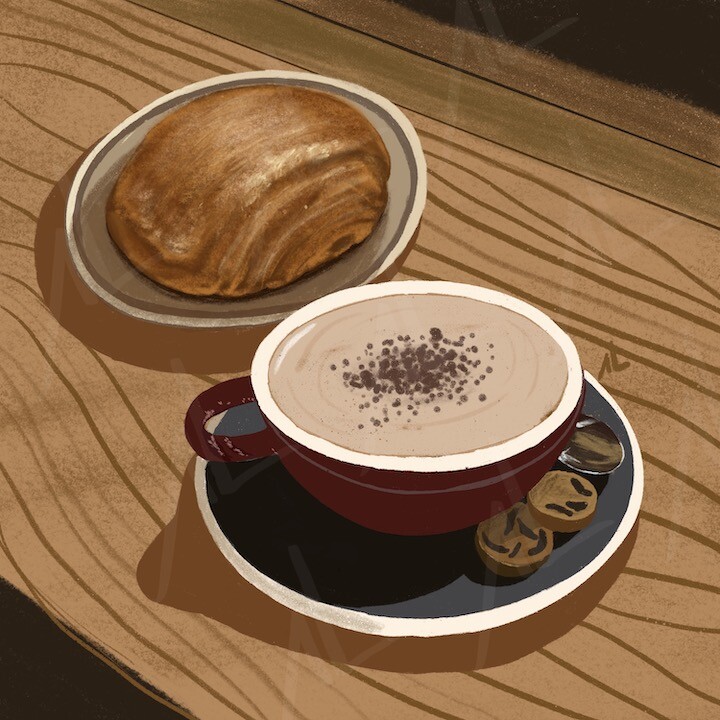 ArtStation - Hot chocolate