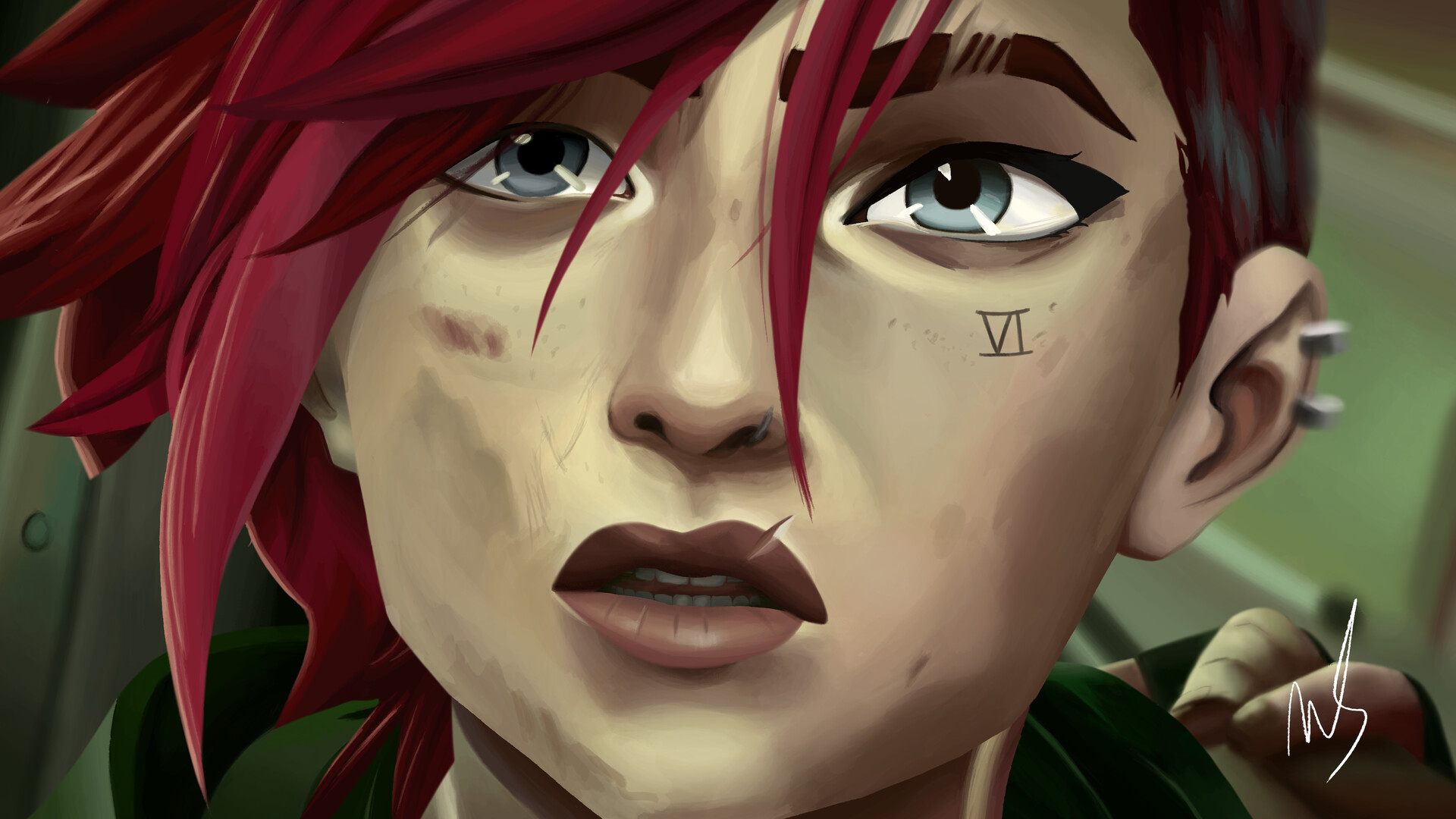 ArtStation - Vi - Arcane Fanart