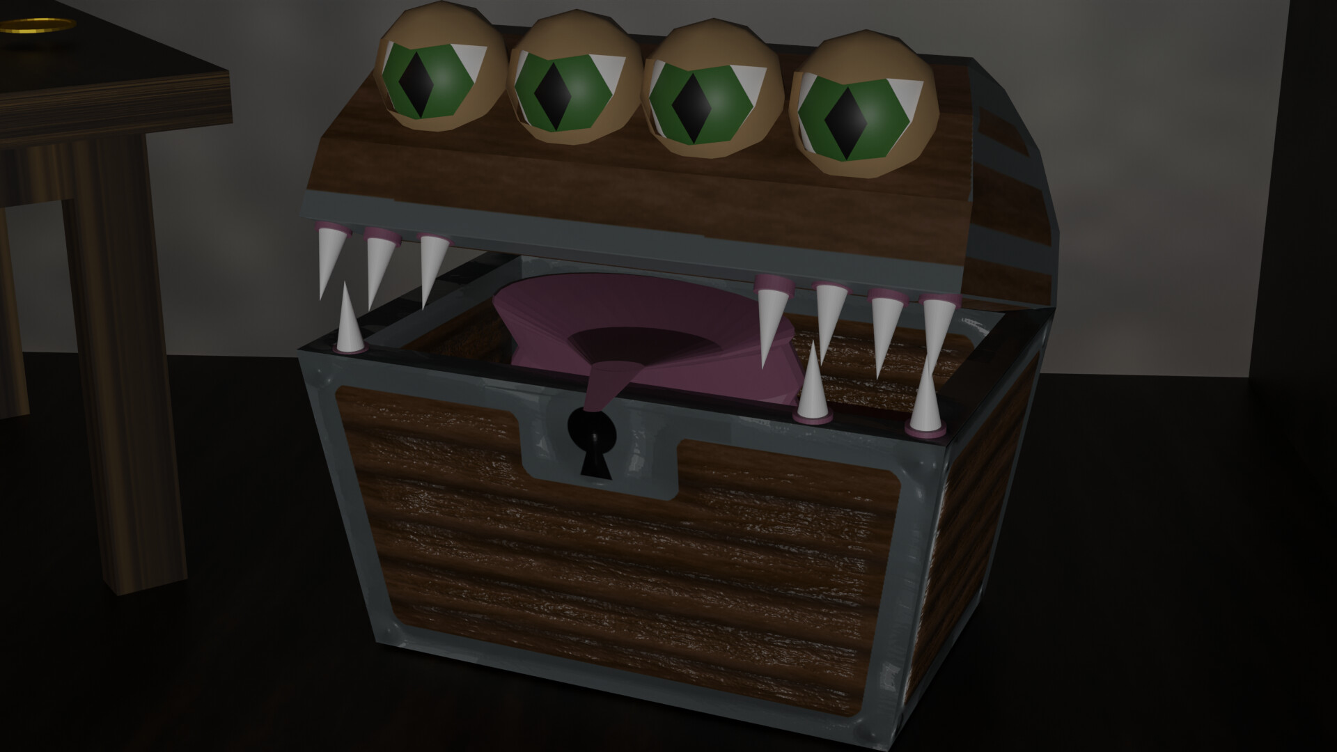 ArtStation - Chest (Mimic) Prop