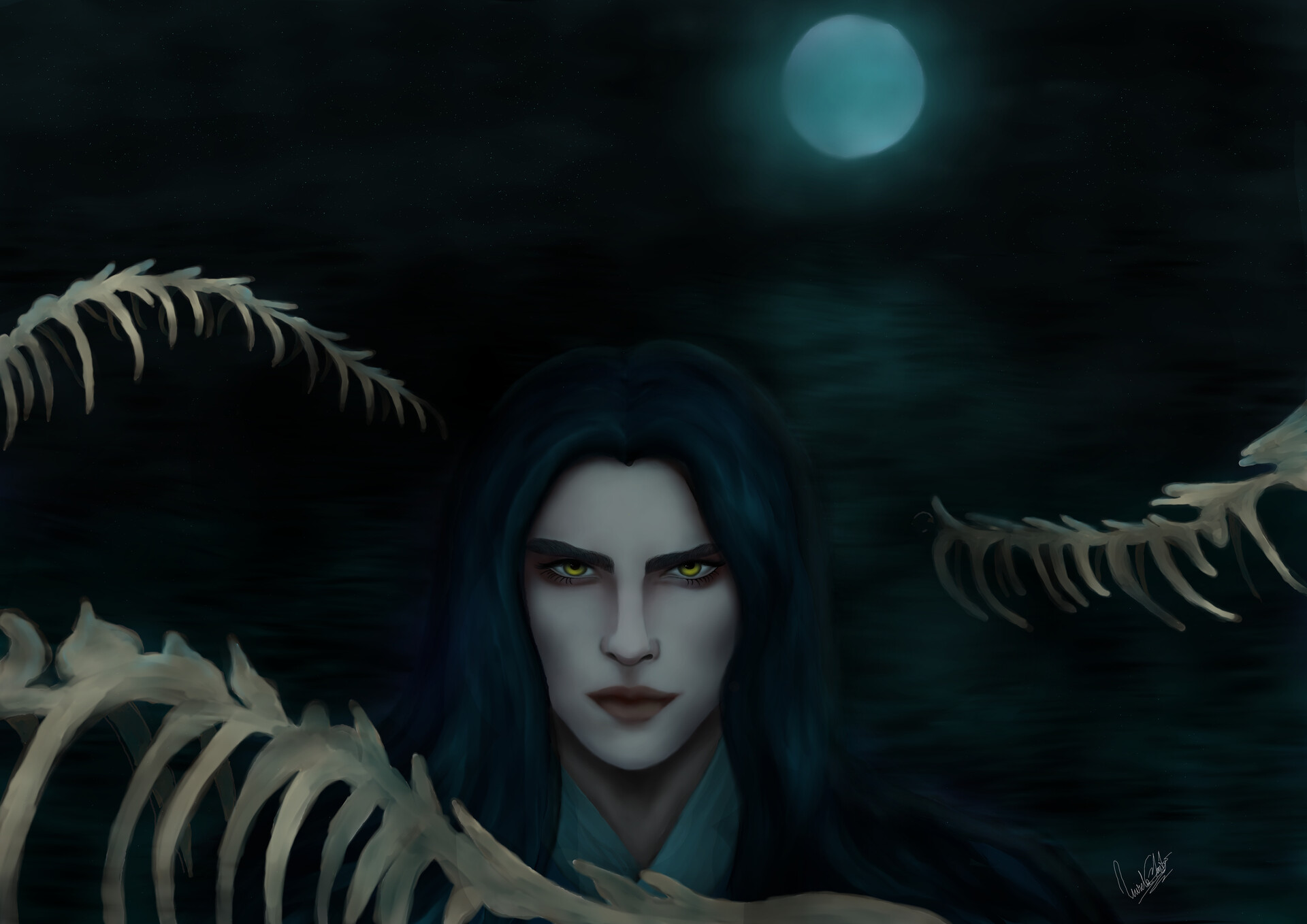 ArtStation - Supreme Ghost King, Black Water