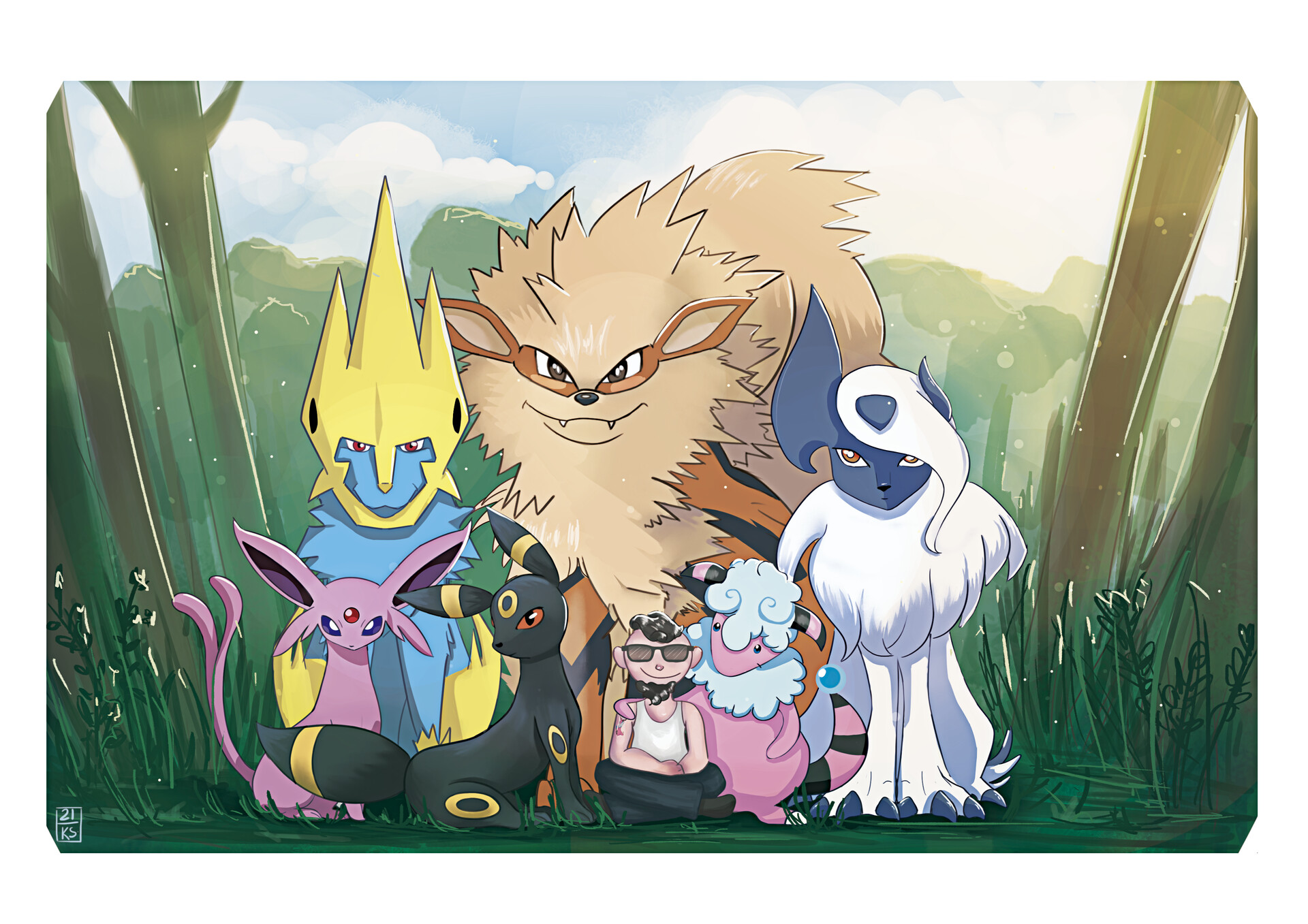 ArtStation - pokemons commission