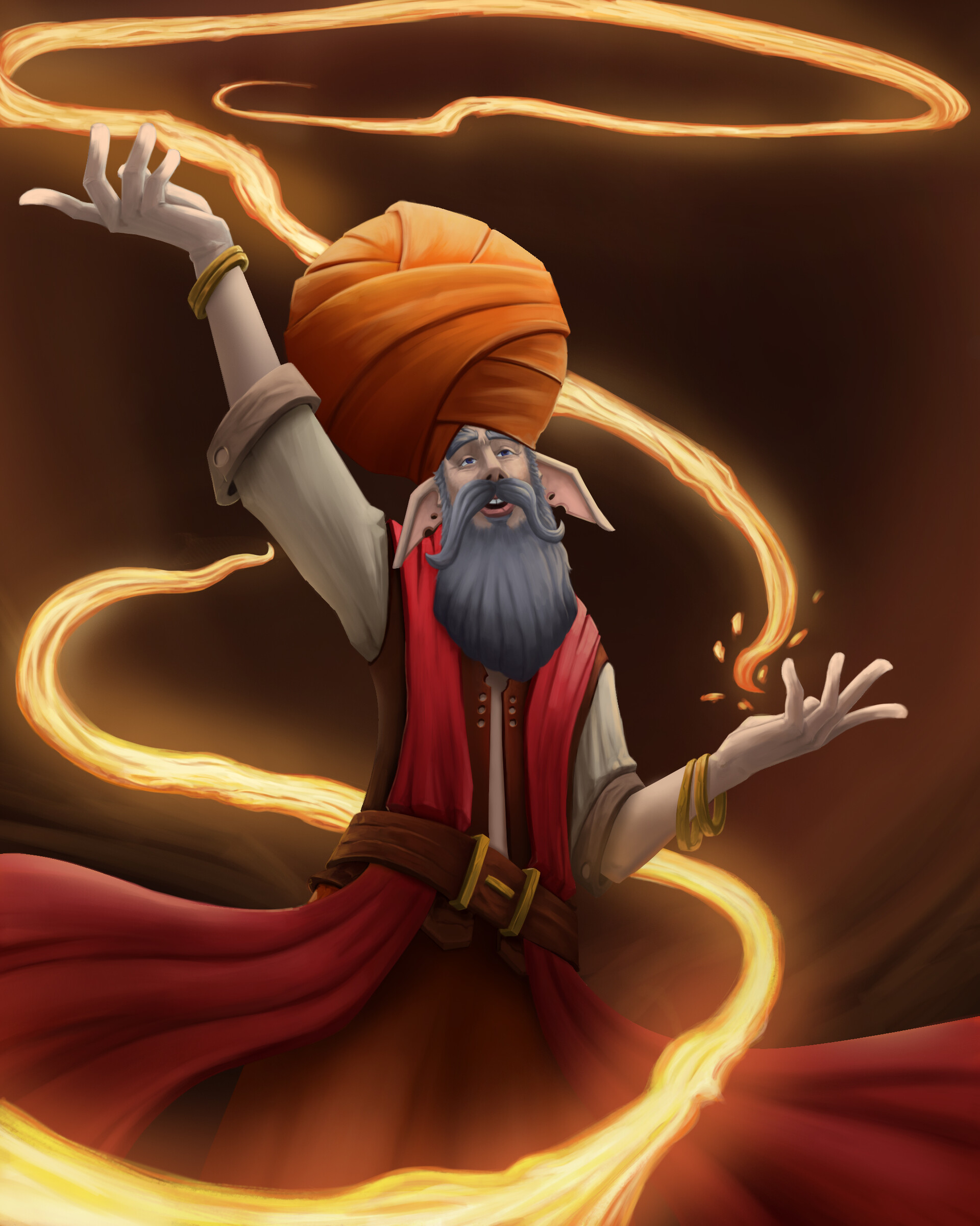 ArtStation - Fire Mage
