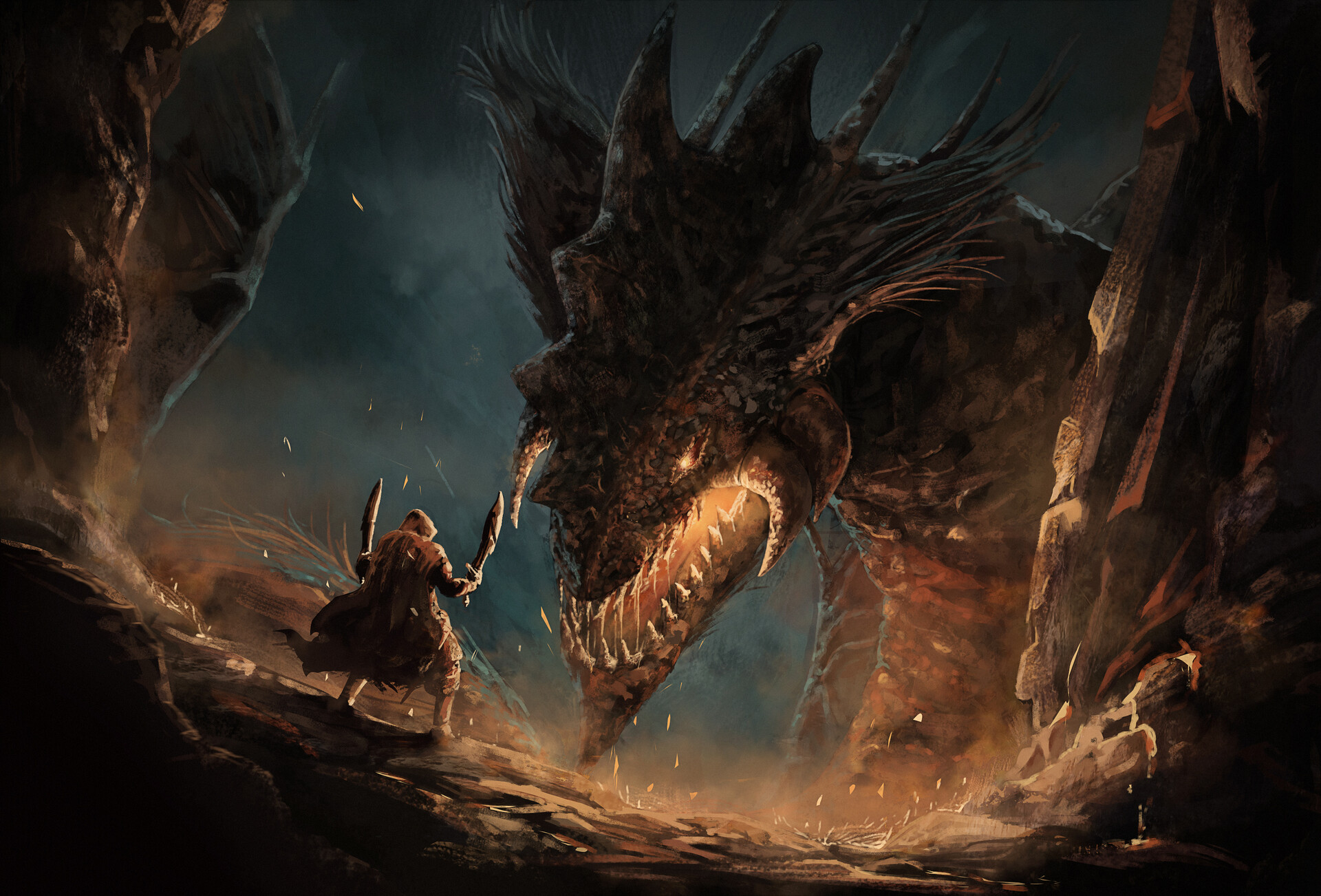 ArtStation - Environment Art - Wrath of Dragon