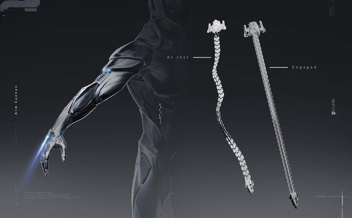 Tiziana Federica Ruiu - Armed Forces Concept Design