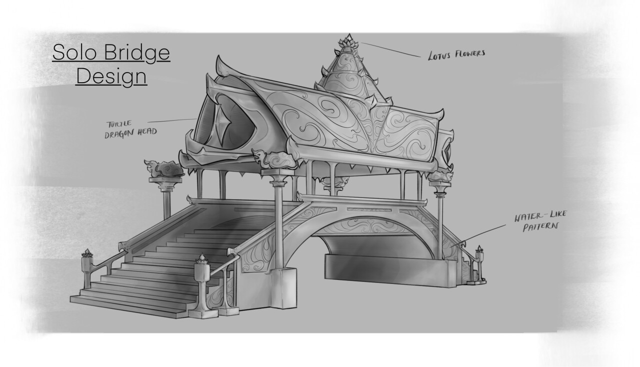ArtStation - Dragon Turtle Bridge