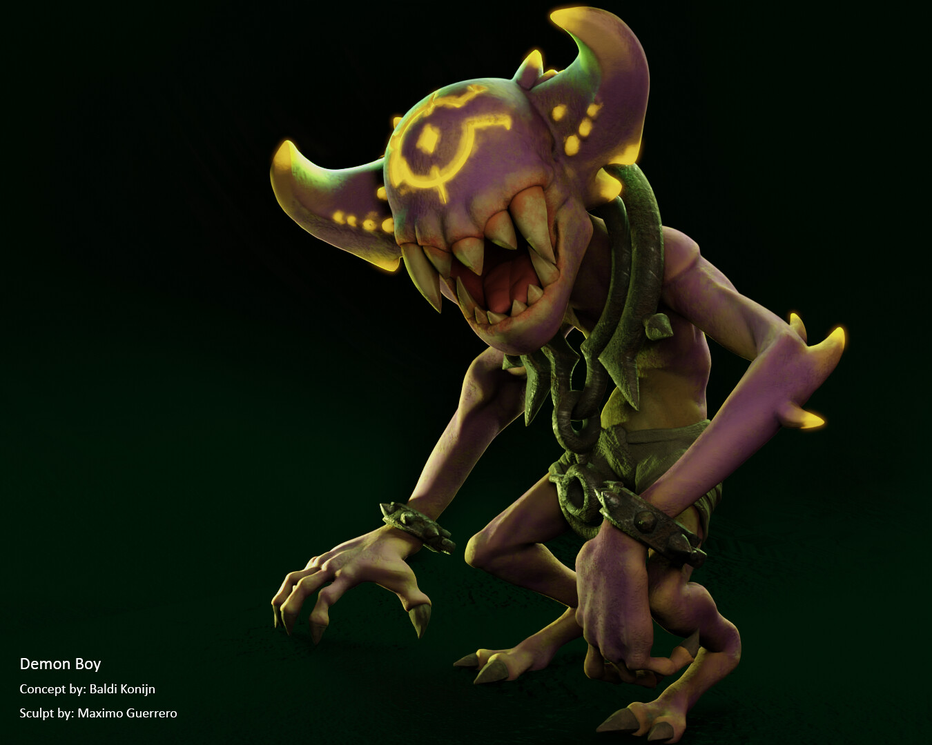 ArtStation - Demon Boy