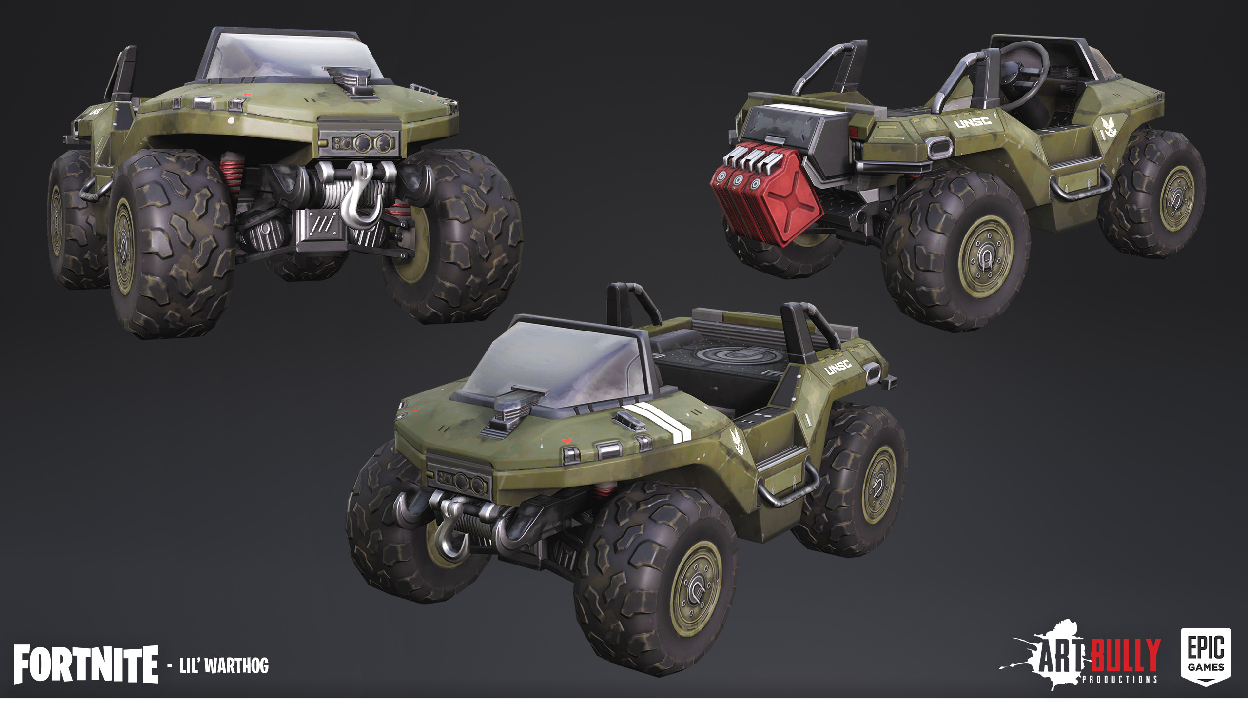 Art Bully Productions - Fortnite - Vehicles 01