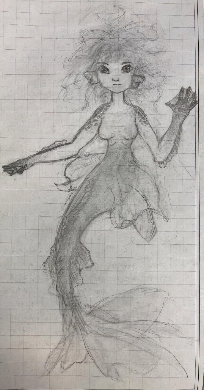 ArtStation - Mermaid Concept (Final)