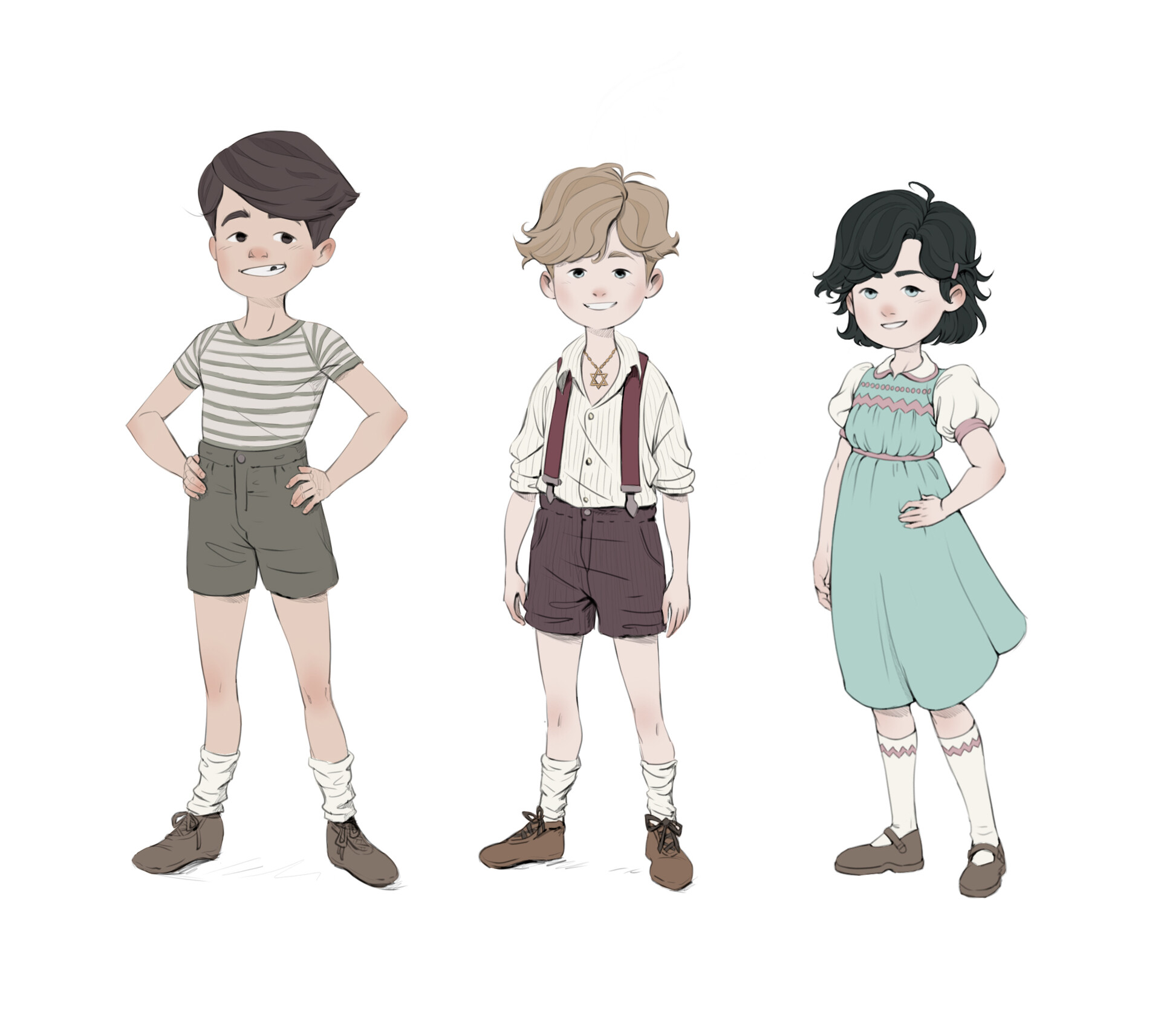 ArtStation - La stella spezzata - Character Design