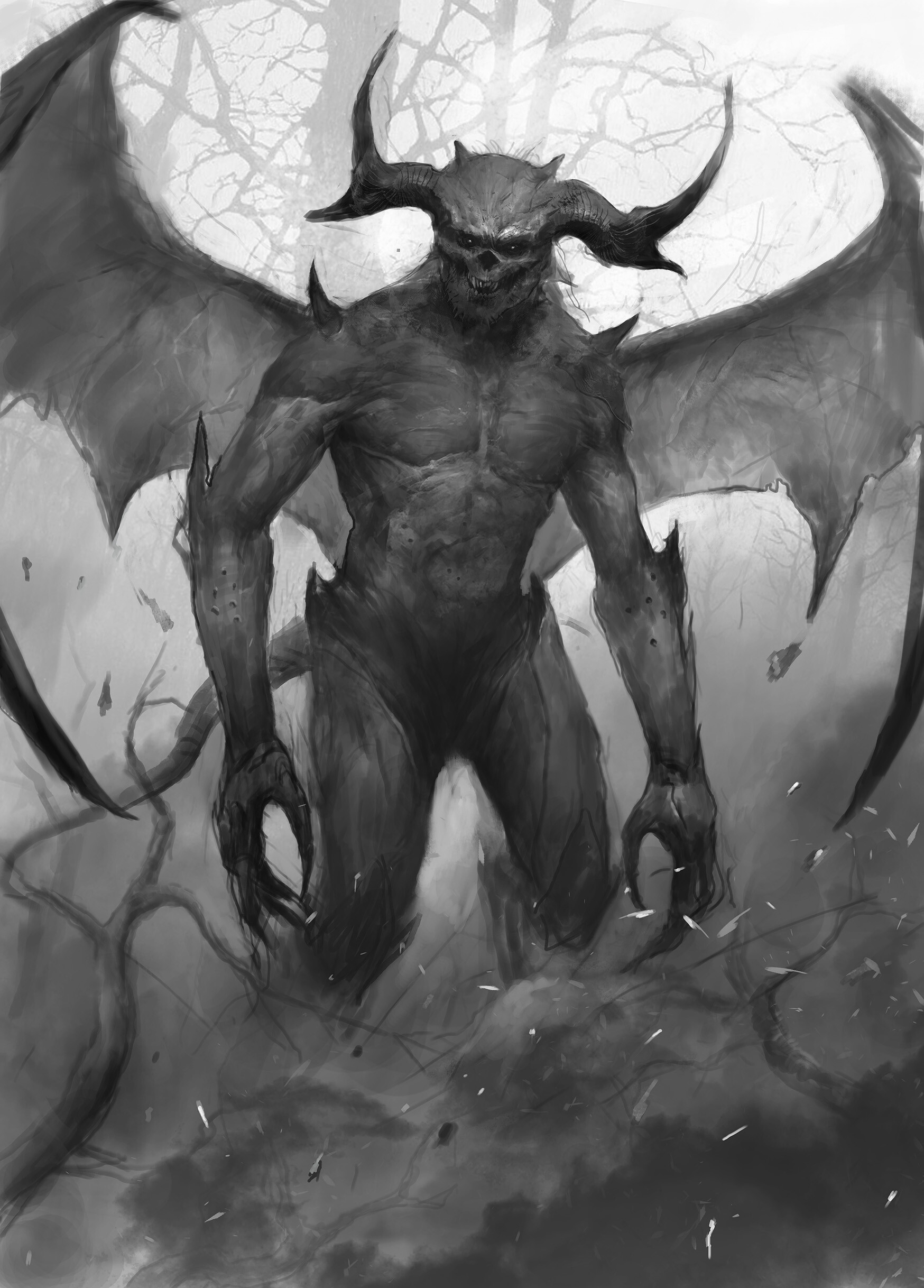 ArtStation - demon