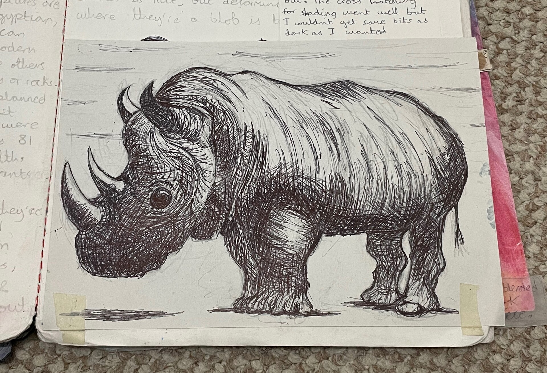 ArtStation - GCSE Book 1 - Texture