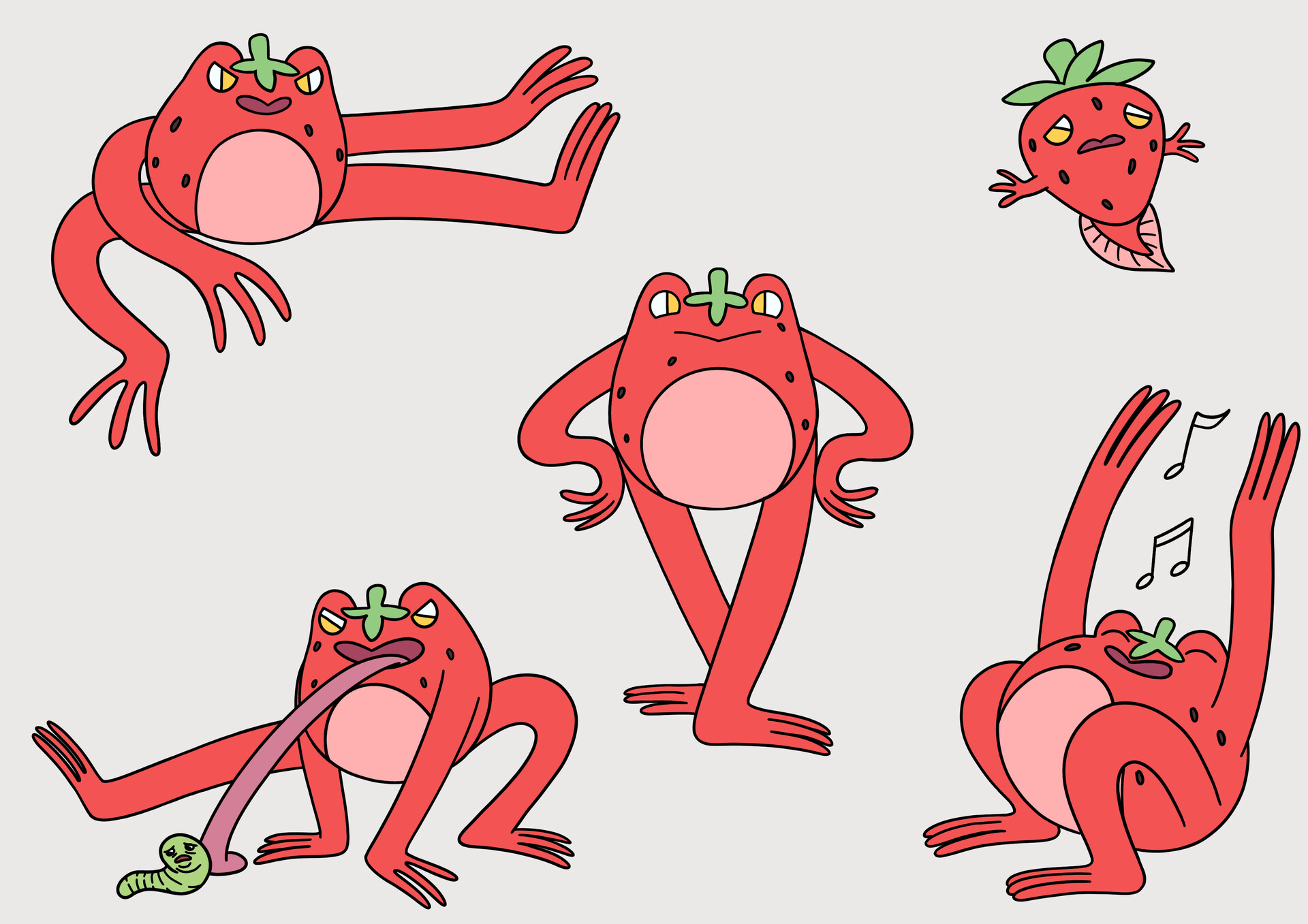 ArtStation - Strawberry Forg - Character Design