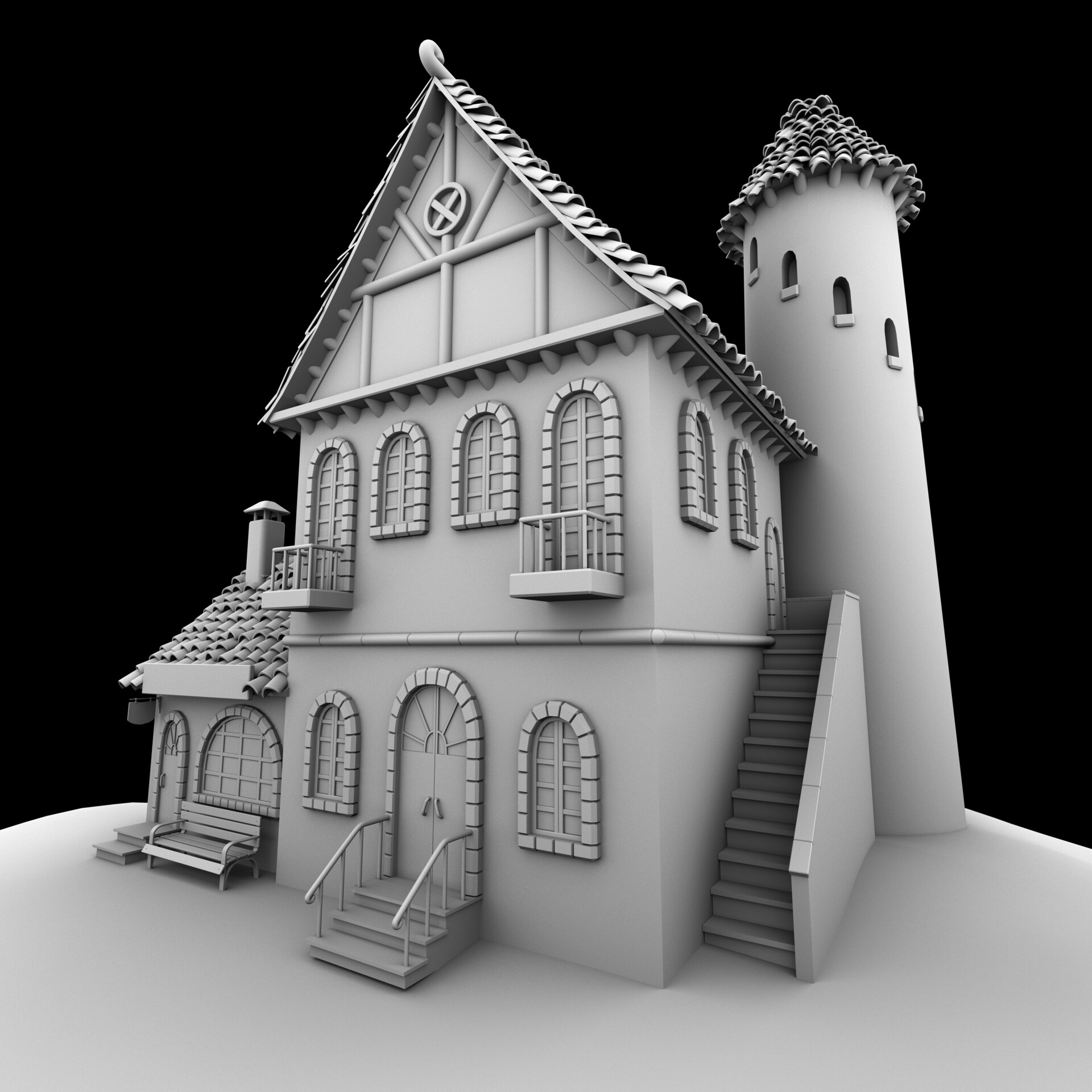 ArtStation - Hooky Webcomic Building Adaptation