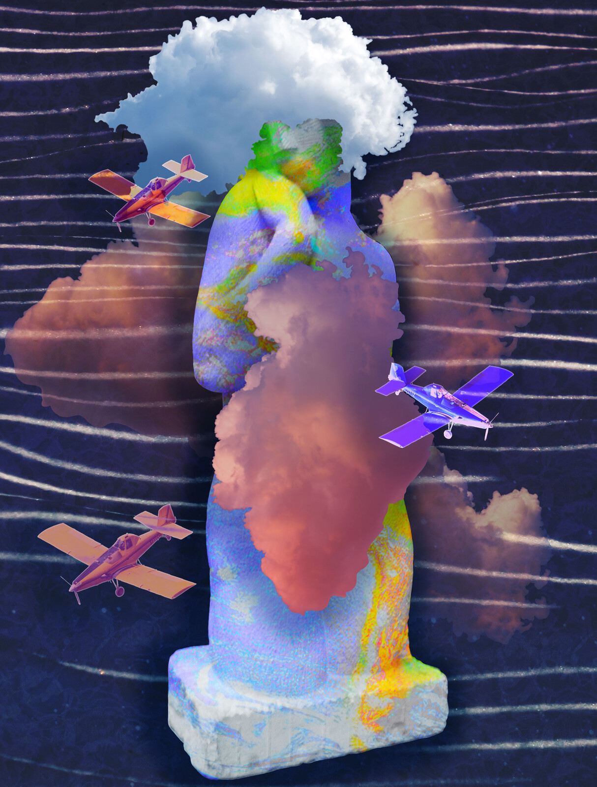 Ruth Nogi - Cloud Seeding - Magazine Spread